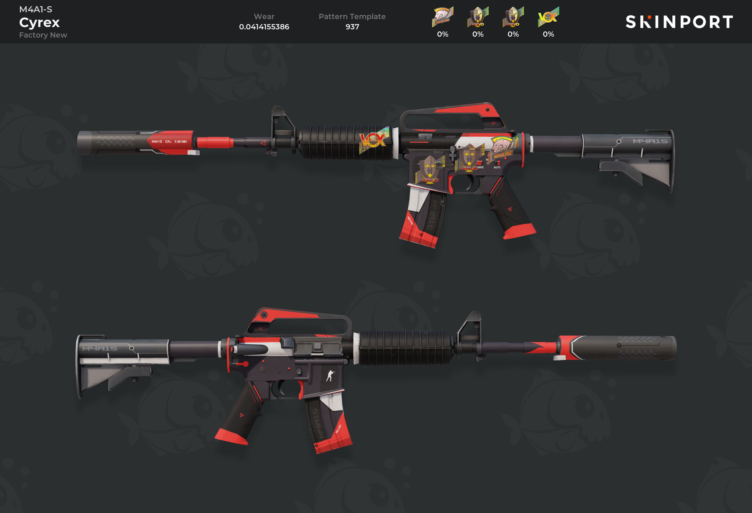 M4A1-S | Cyrex (Factory New) - Counter-Strike 2 - Skinport