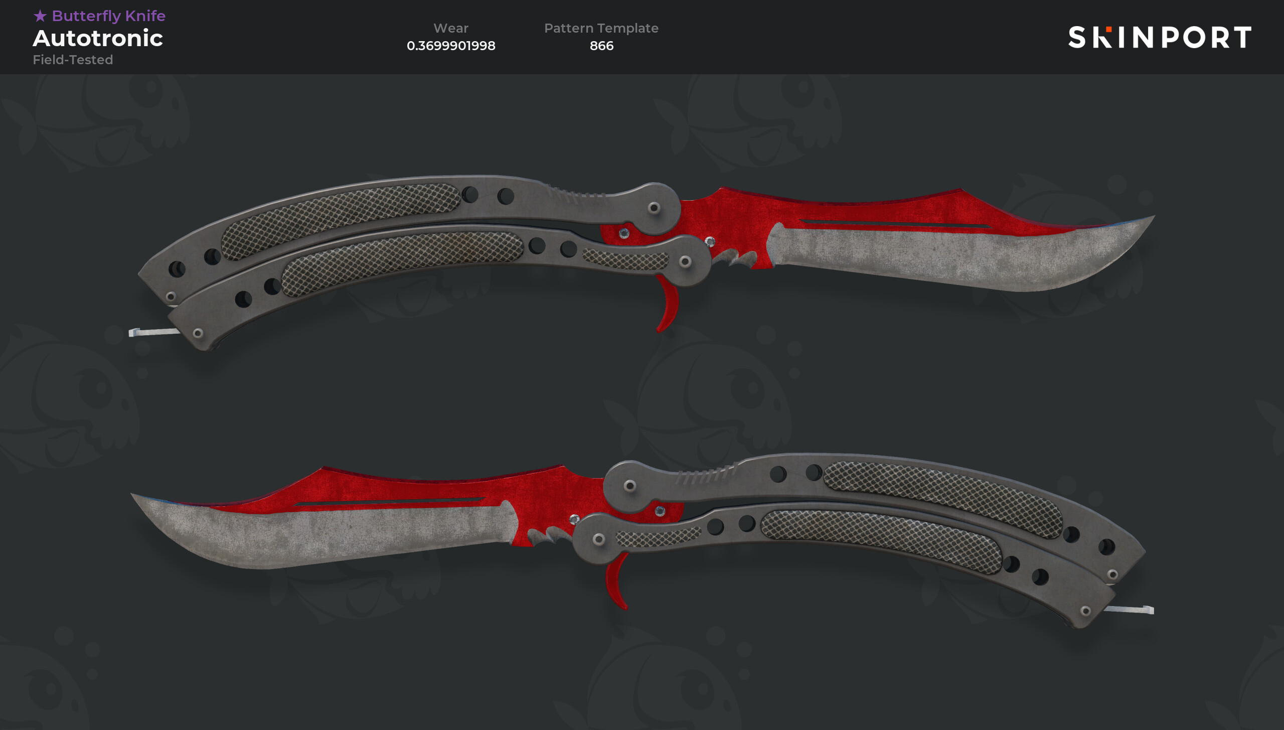 Butterfly Knife | Autotronic (Field-Tested) - Counter-Strike 2 - Skinport
