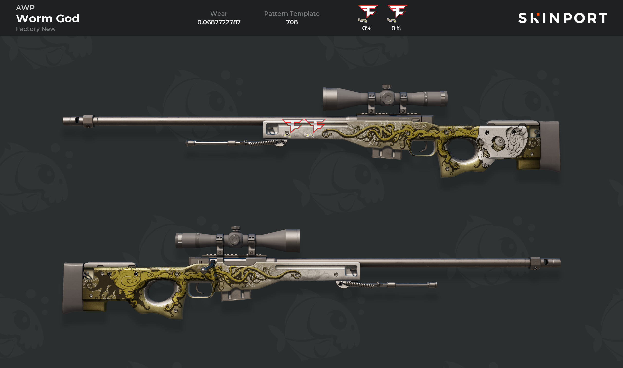 AWP | Worm God (Factory New) - Counter-Strike 2 - Skinport
