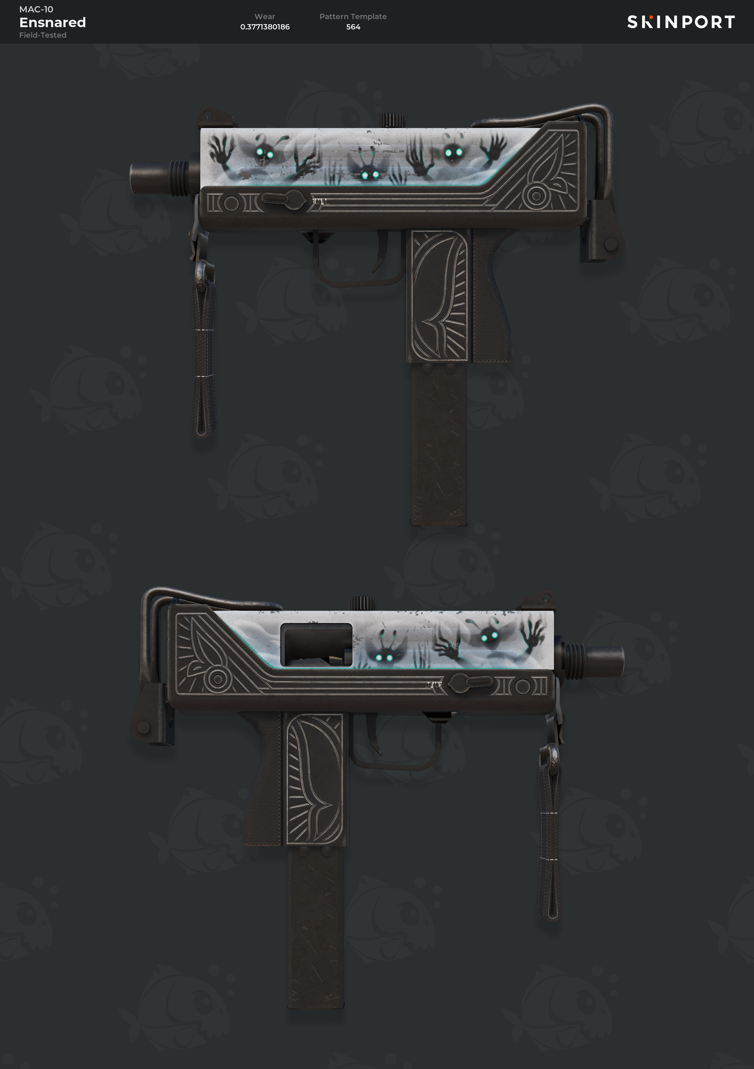 MAC-10 | Ensnared (Field-Tested) - Counter-Strike 2 - Skinport