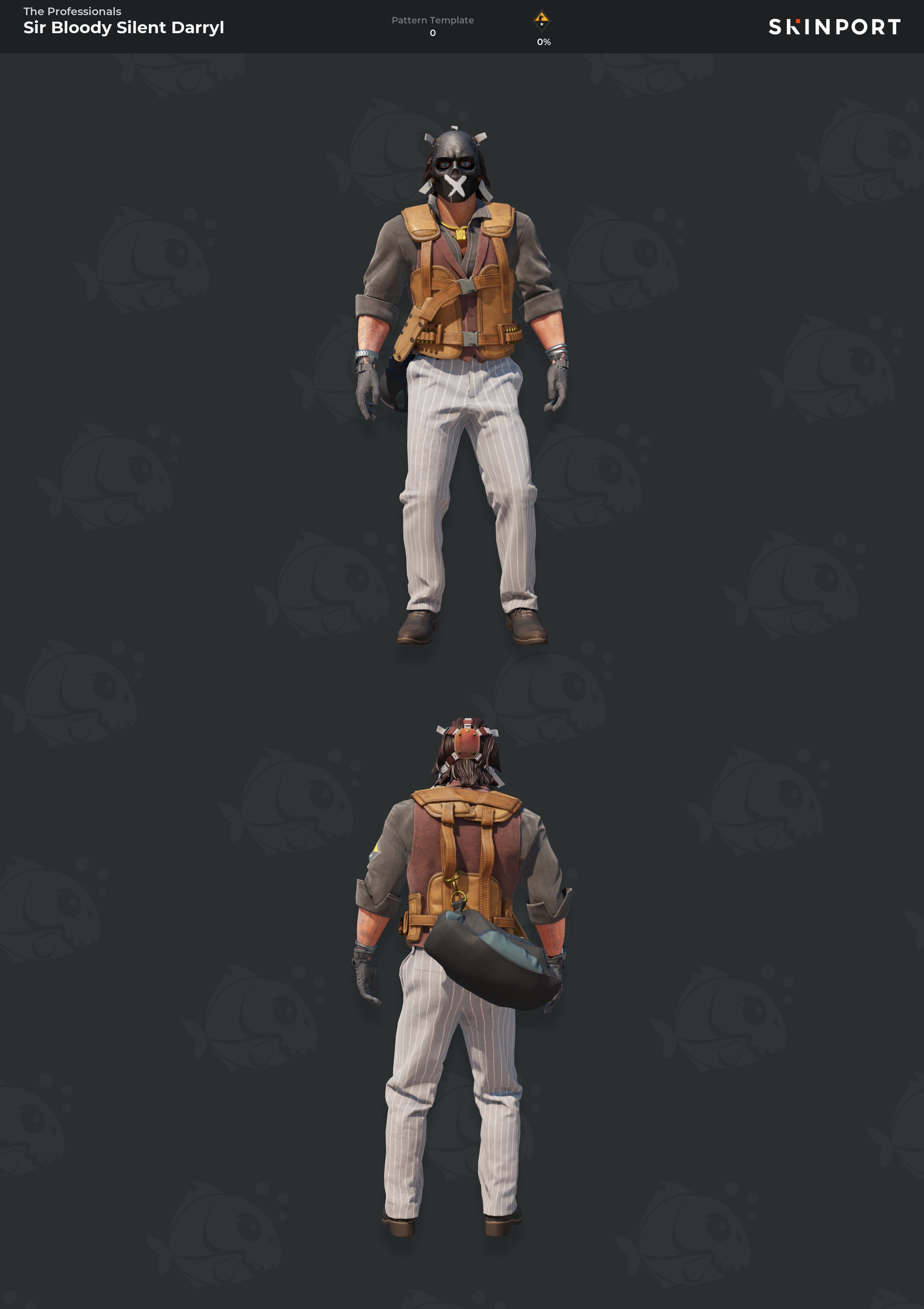 Grausamer Stiller Darryl | Die Profis - Counter-Strike 2 - Skinport