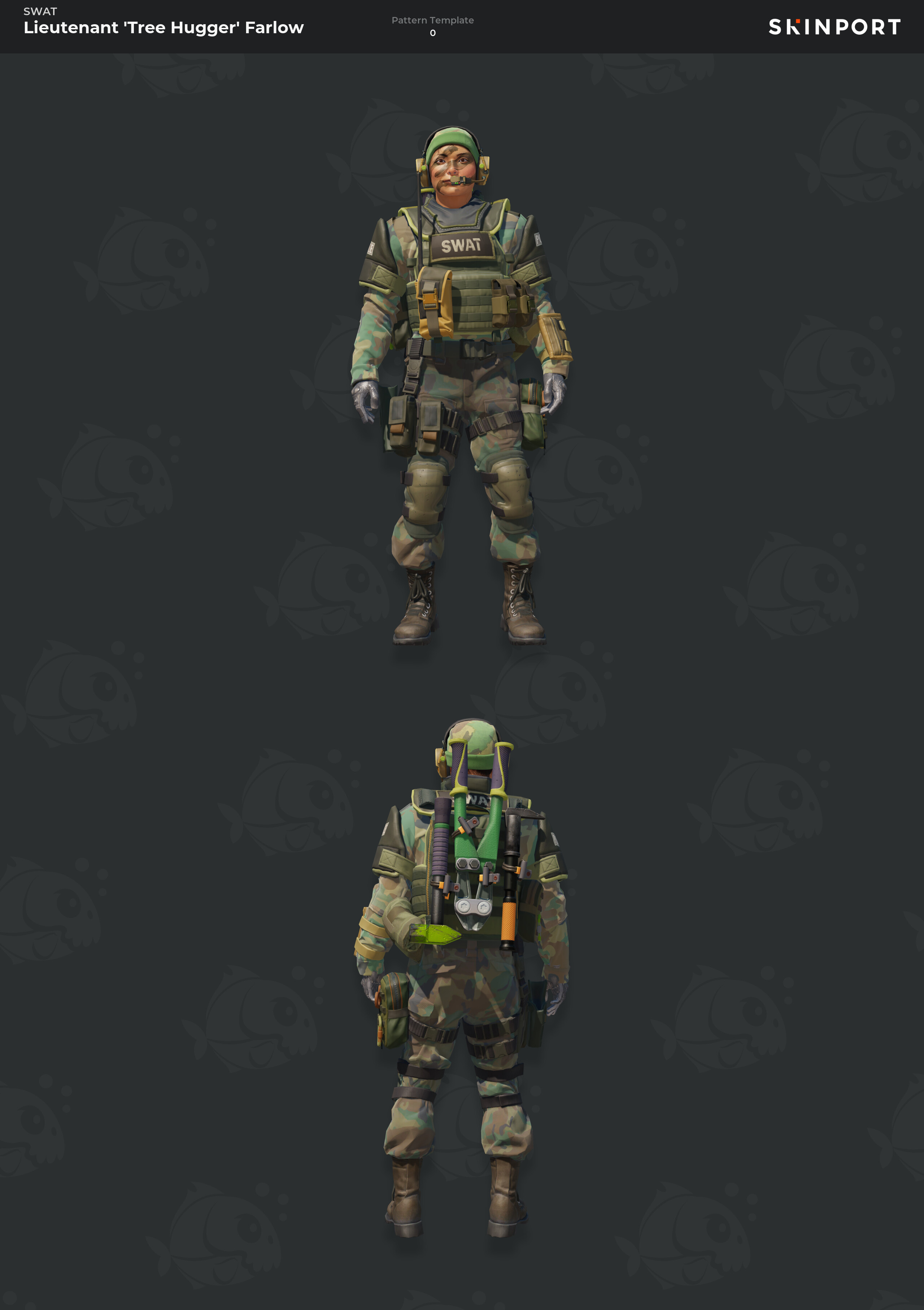 Lieutenant 'Tree Hugger' Farlow | SWAT - Counter-Strike 2 - Skinport