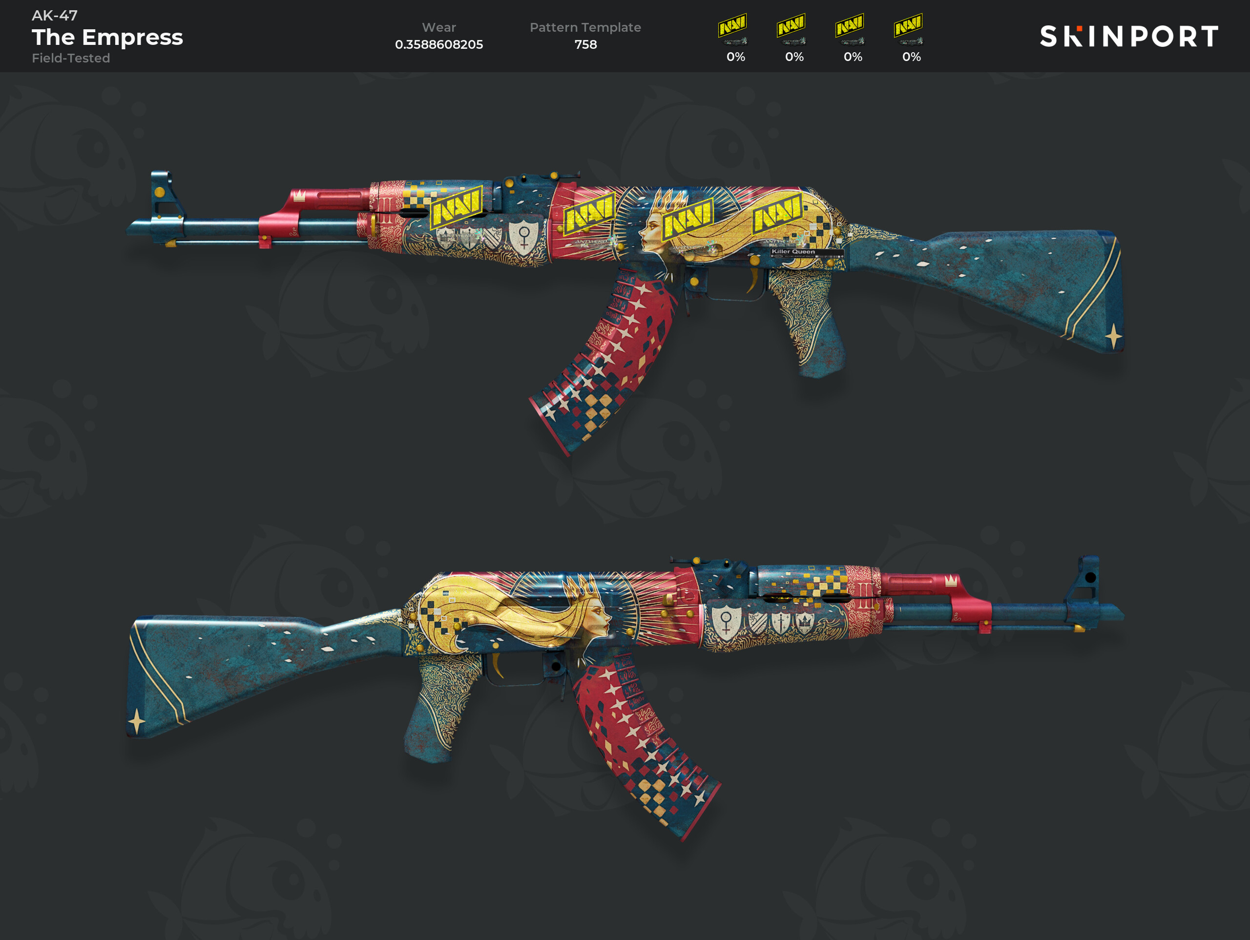 AK-47 | The Empress (Field-Tested) - Counter-Strike 2 - Skinport
