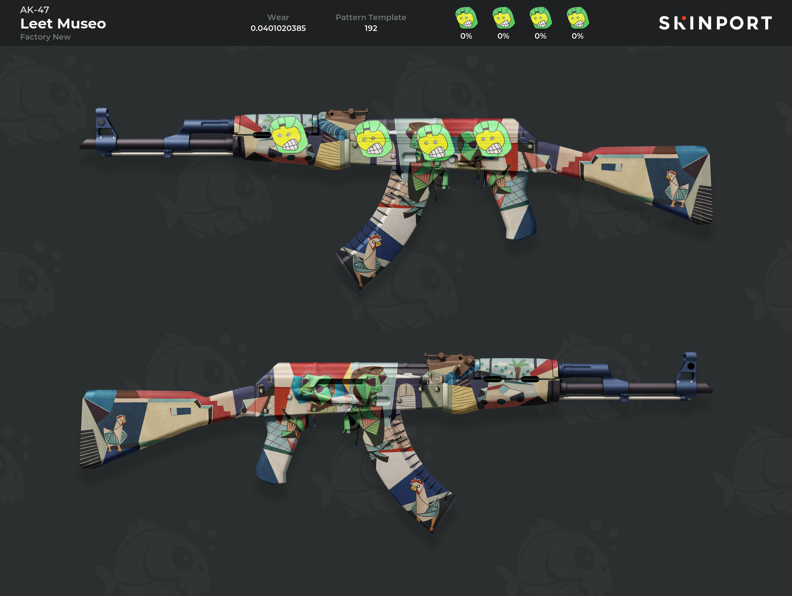 AK-47 | Leet Museo (Factory New) - Counter-Strike 2 - Skinport