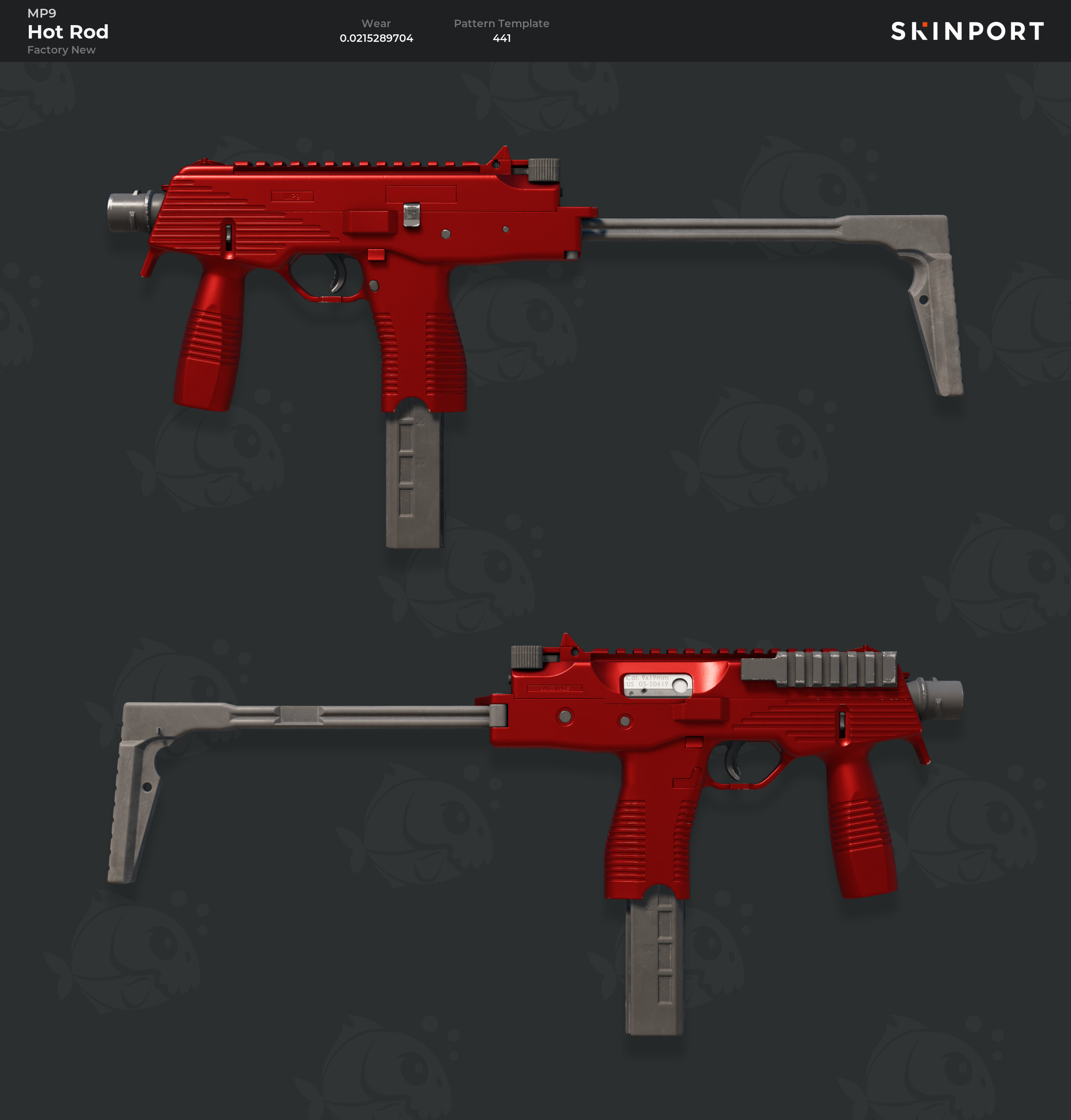 MP9 | Hot Rod (Factory New) - Counter-Strike 2 - Skinport
