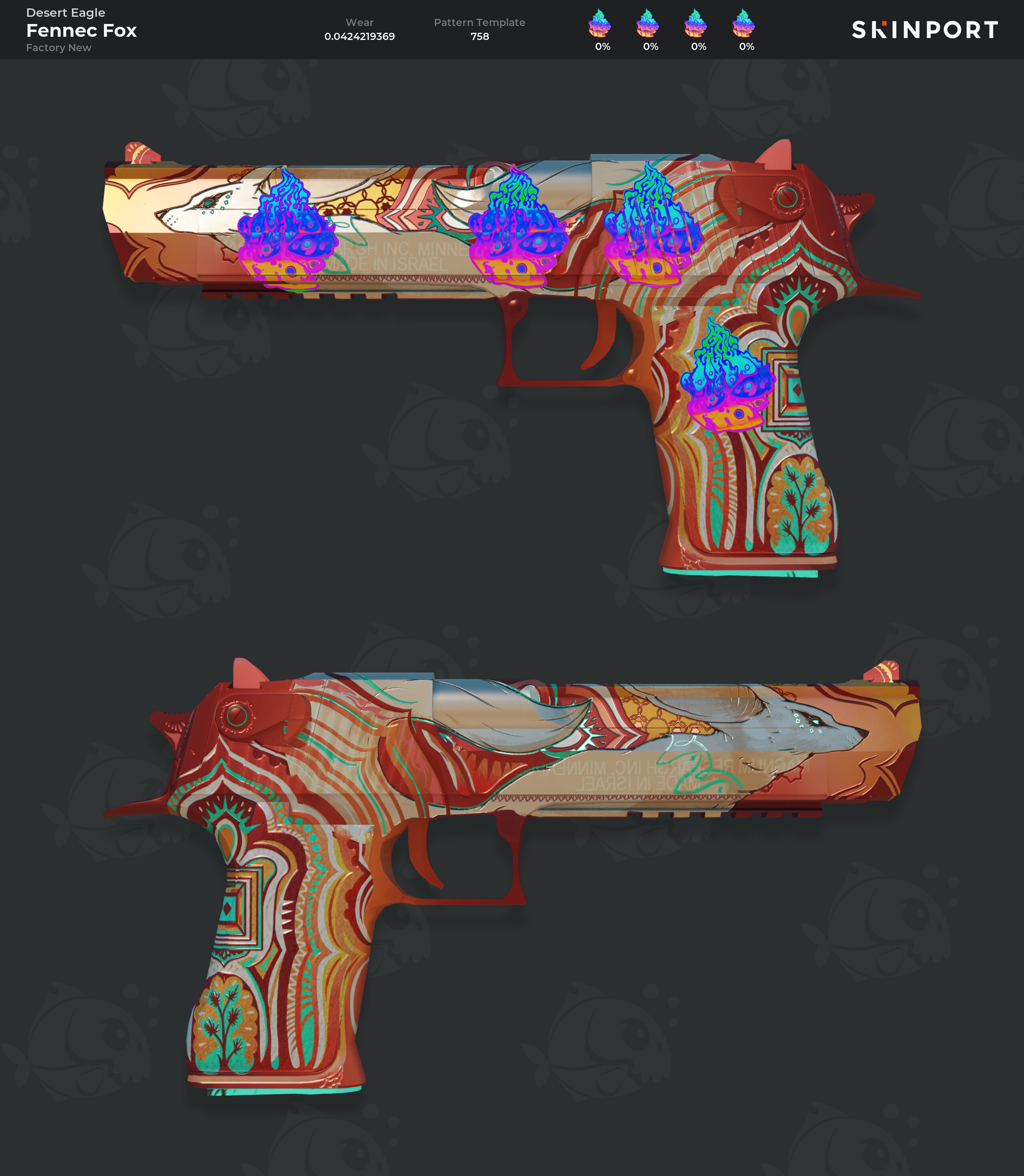 Desert Eagle | Fennec Fox (Factory New) - Counter-Strike 2 - Skinport