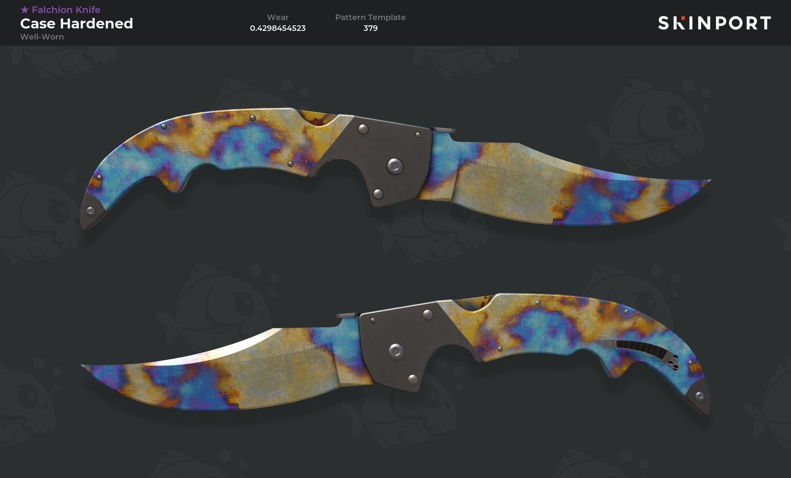 Falchion-Messer (★) | Einsatzgehärtet (Abgenutzt) - Counter-Strike 2 ...