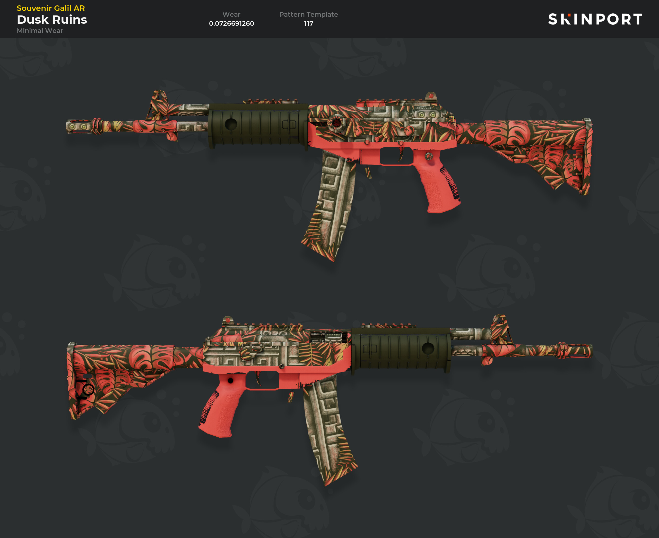 Souvenir Galil AR | Dusk Ruins (Minimal Wear) - Counter-Strike 2 - Skinport