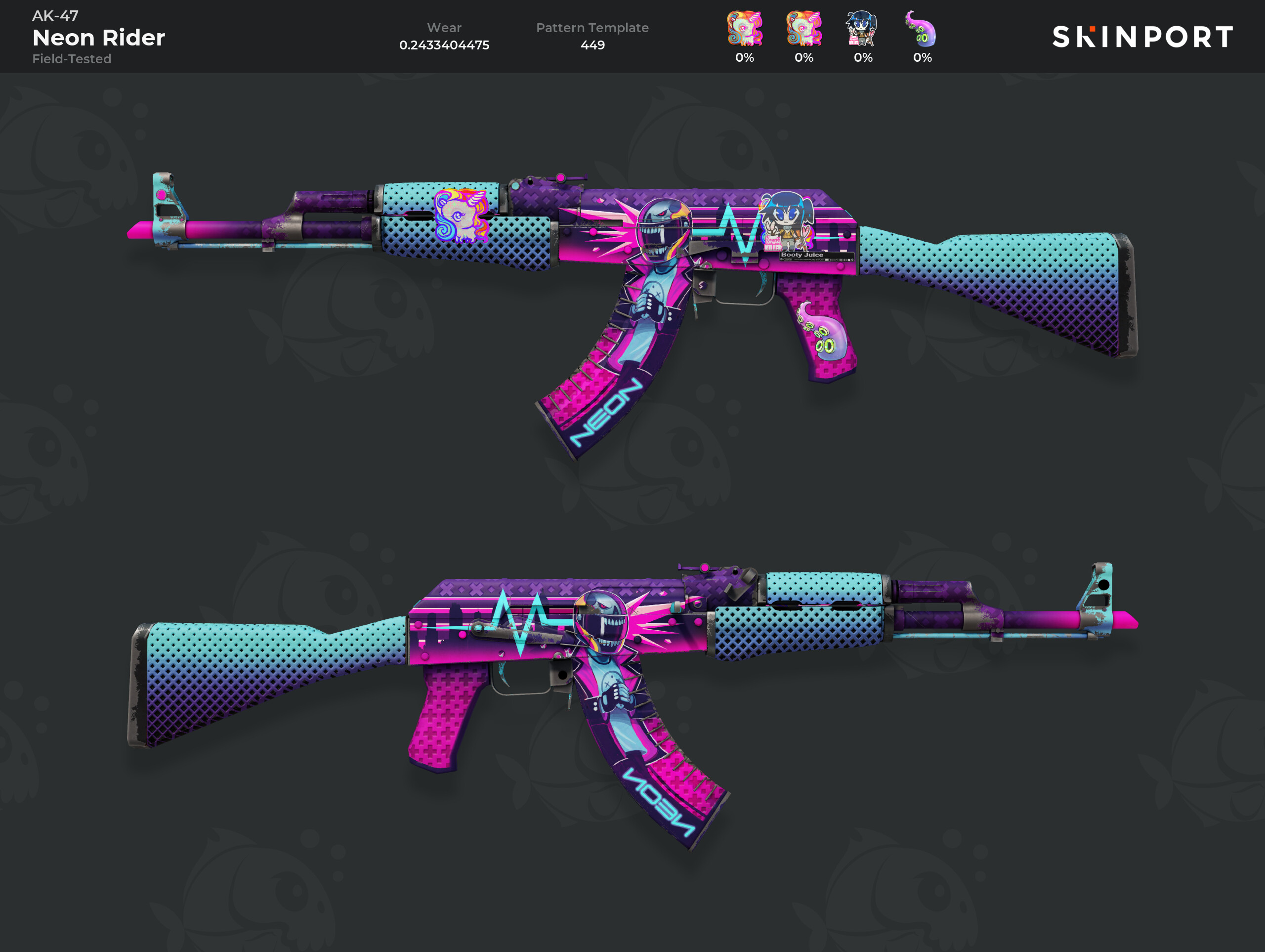 AK-47 | Neon Rider (Field-Tested) - Counter-Strike 2 - Skinport
