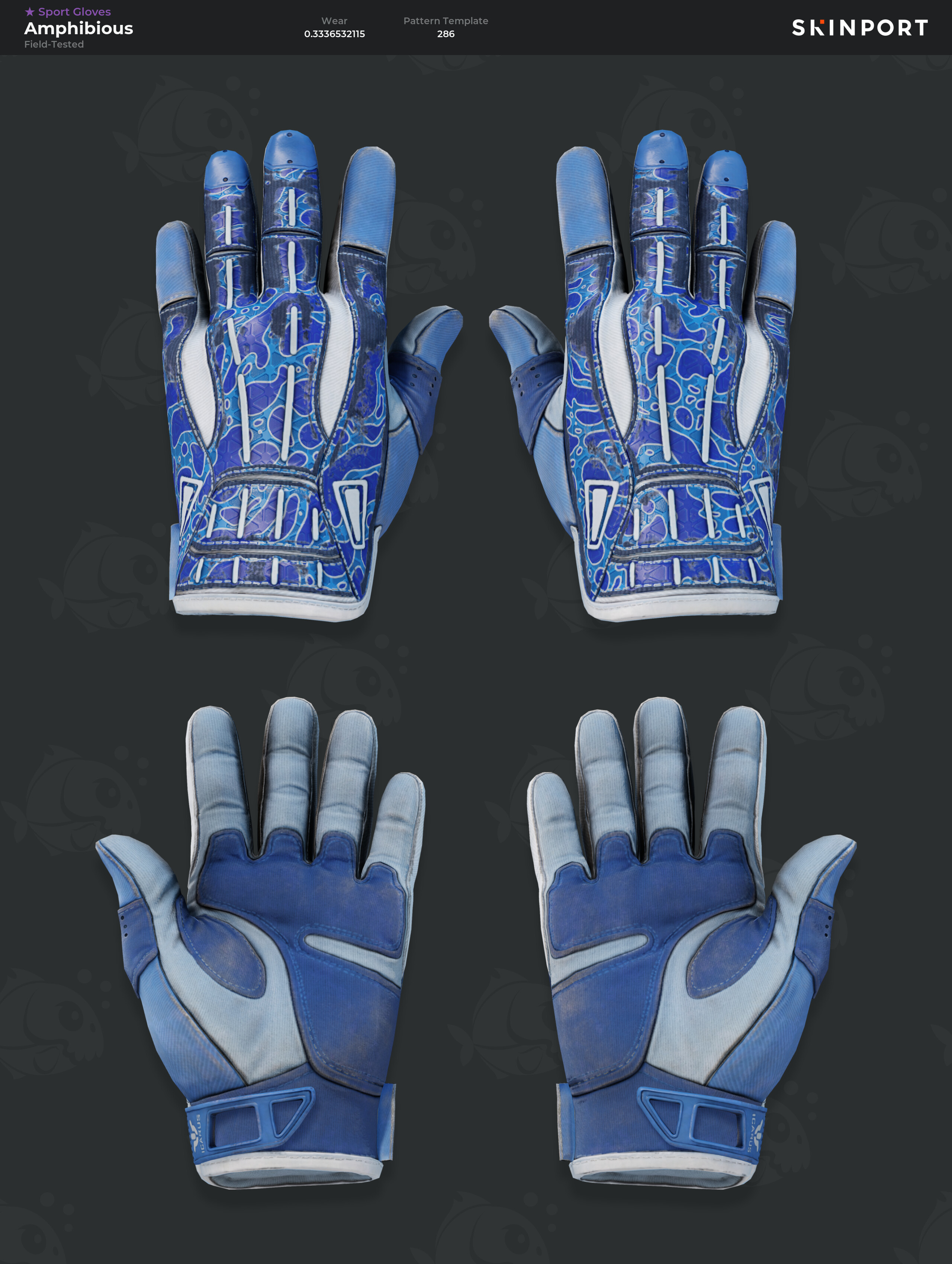 Sport Gloves | Amphibious (Field-Tested) - Counter-Strike 2 - Skinport