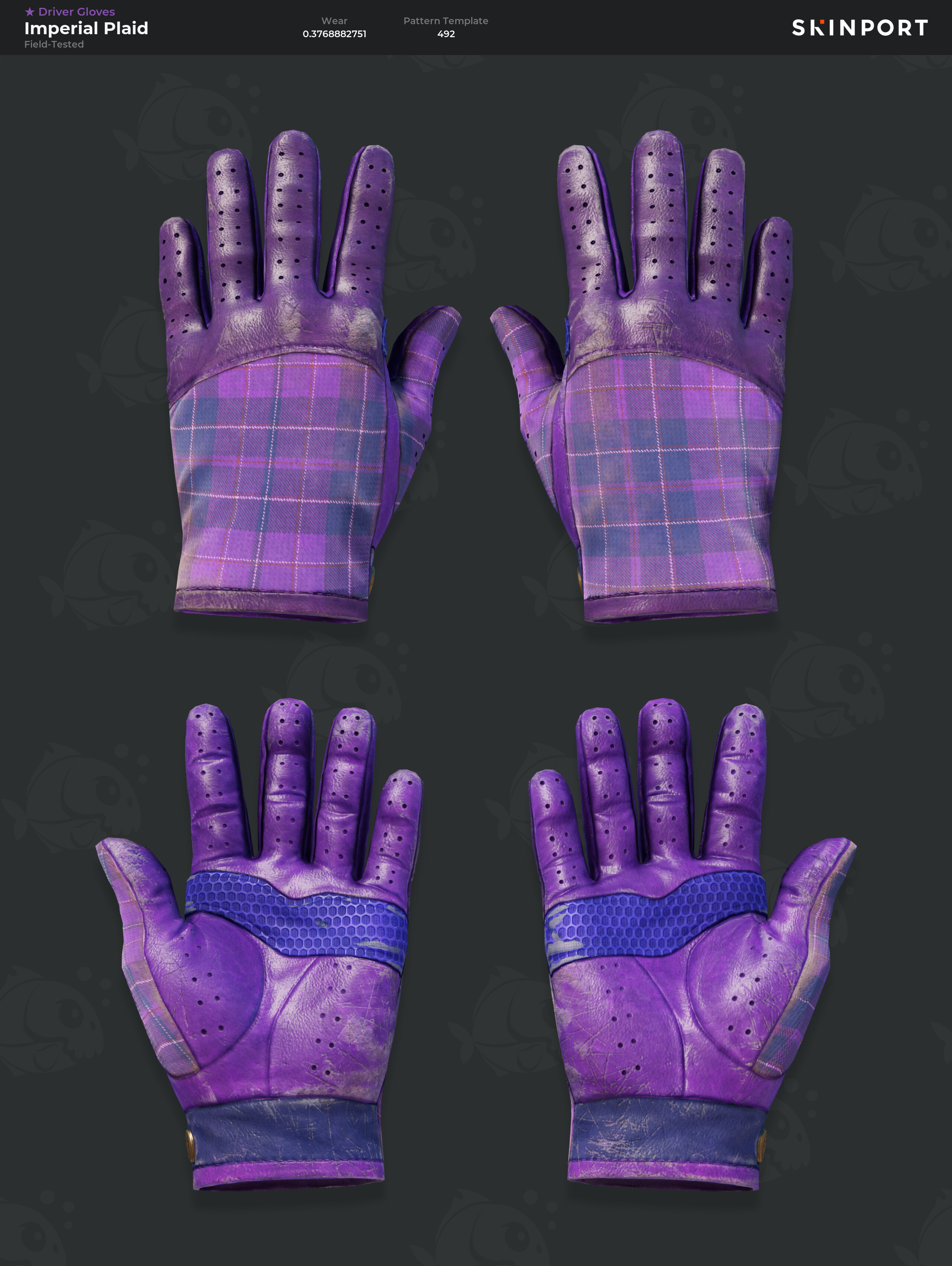 Driver Gloves | Imperial Plaid (Field-Tested) - Counter-Strike 2 - Skinport