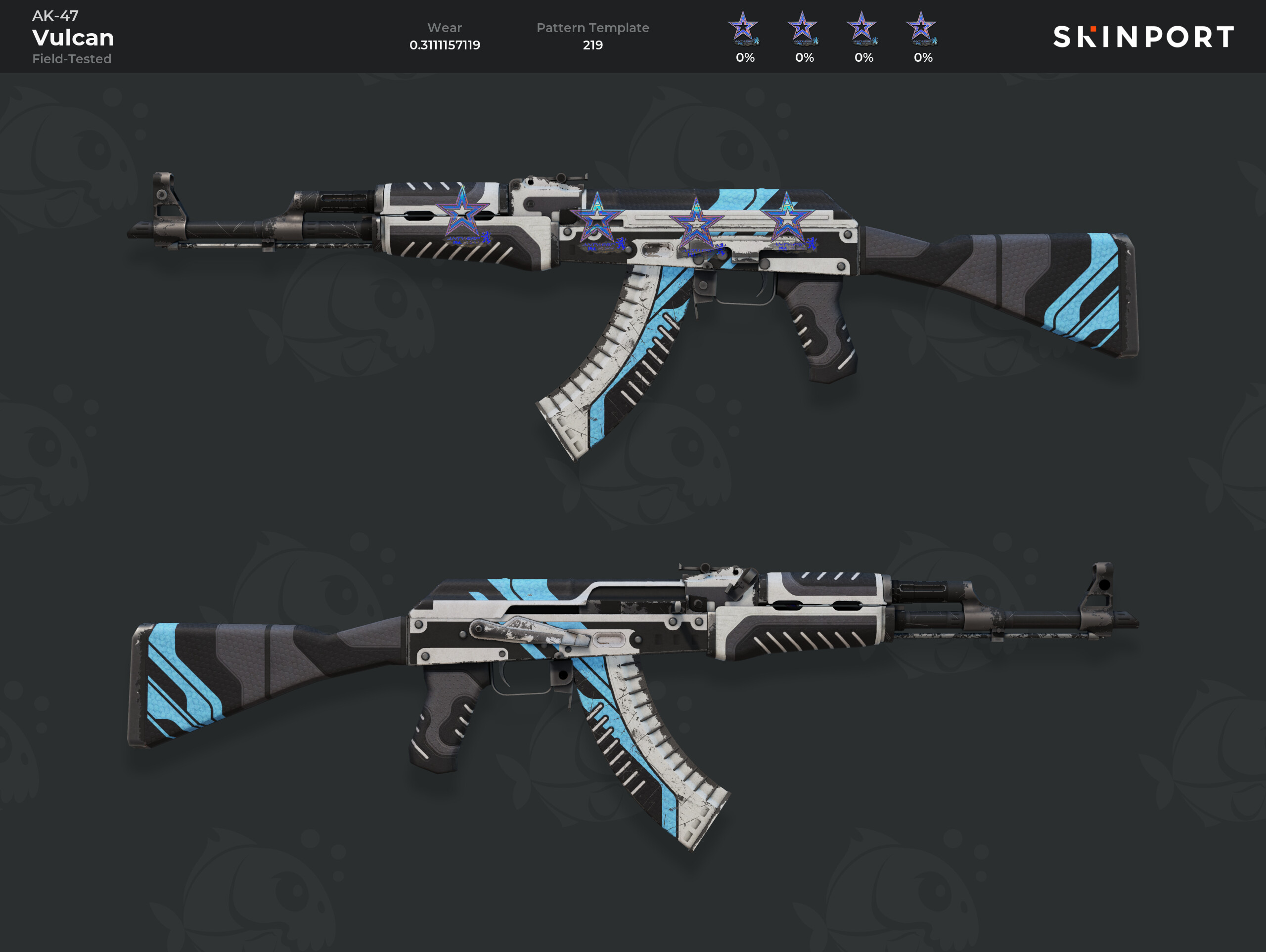 AK-47 | Vulcan (Field-Tested) - Counter-Strike 2 - Skinport