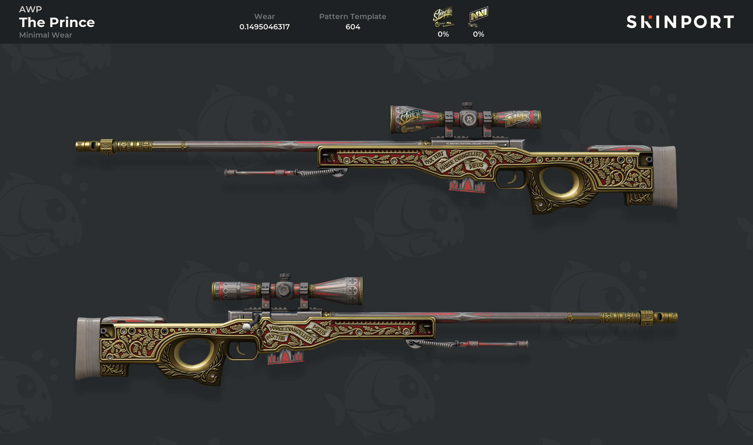 AWP | The Prince (Minimal Wear) - Counter-Strike 2 - Skinport