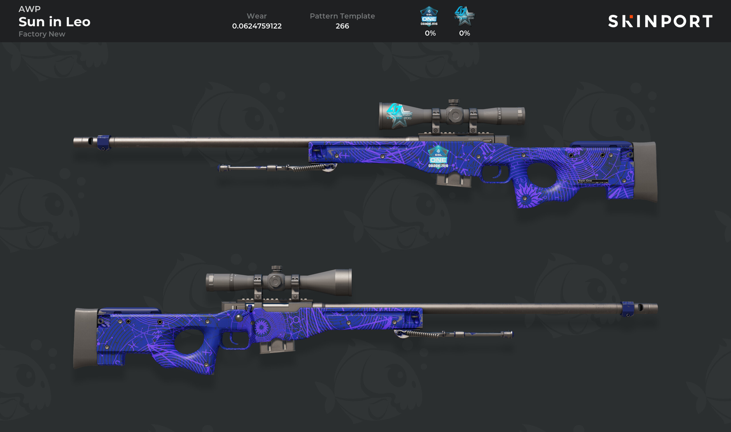 AWP | Sun in Leo (Factory New) - Counter-Strike 2 - Skinport