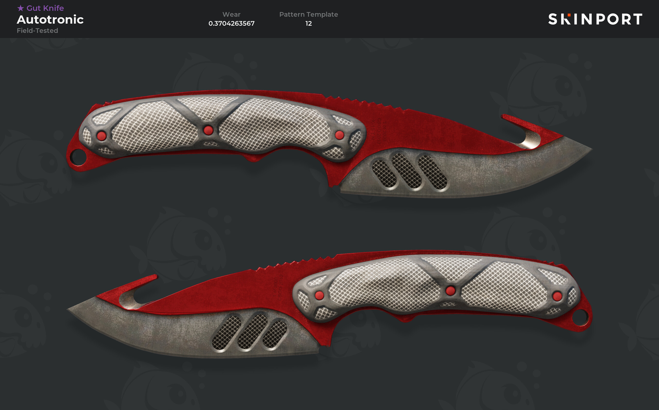 Gut Knife | Autotronic (Field-Tested) - Counter-Strike 2 - Skinport