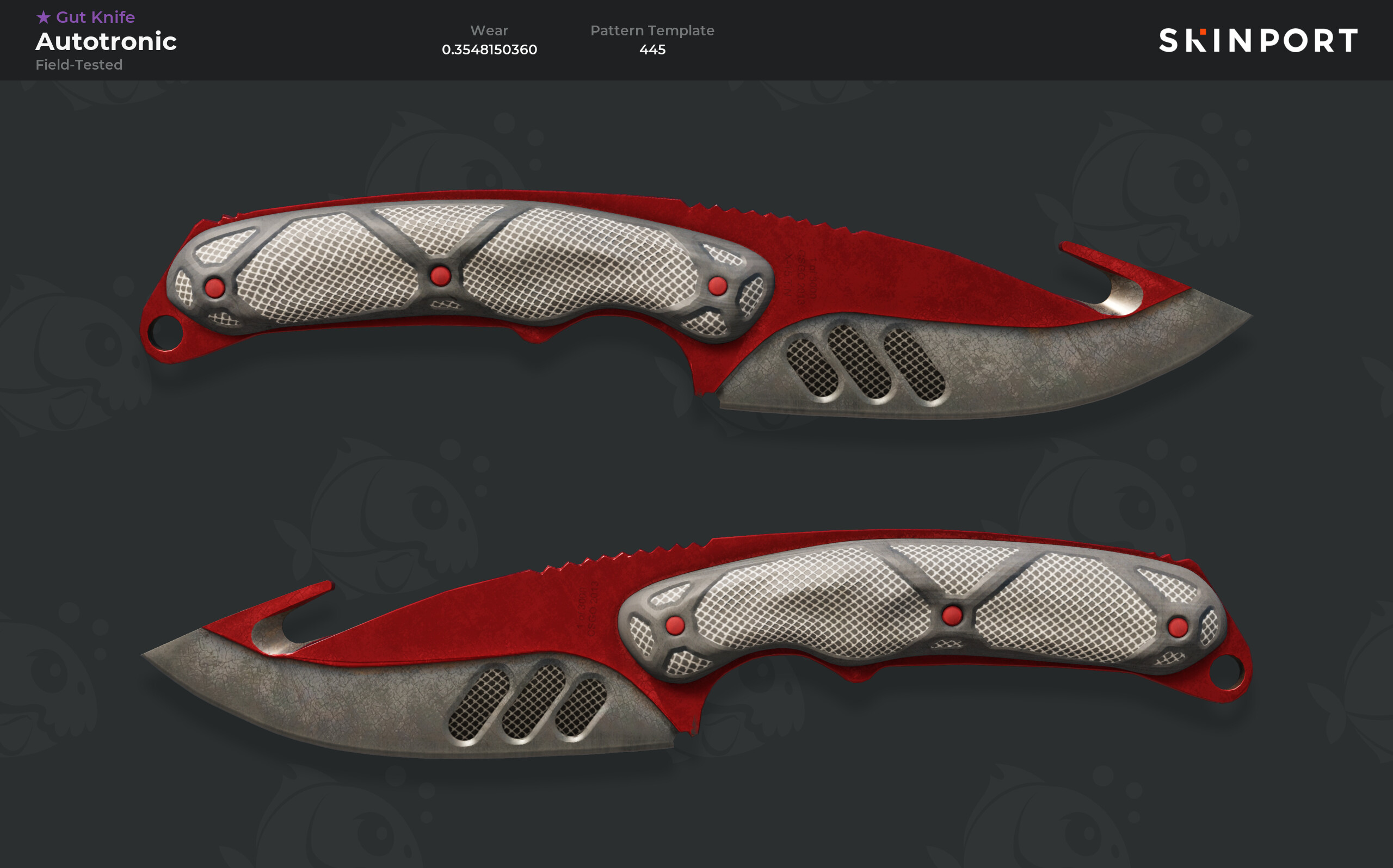 Gut Knife | Autotronic (Field-Tested) - Counter-Strike 2 - Skinport