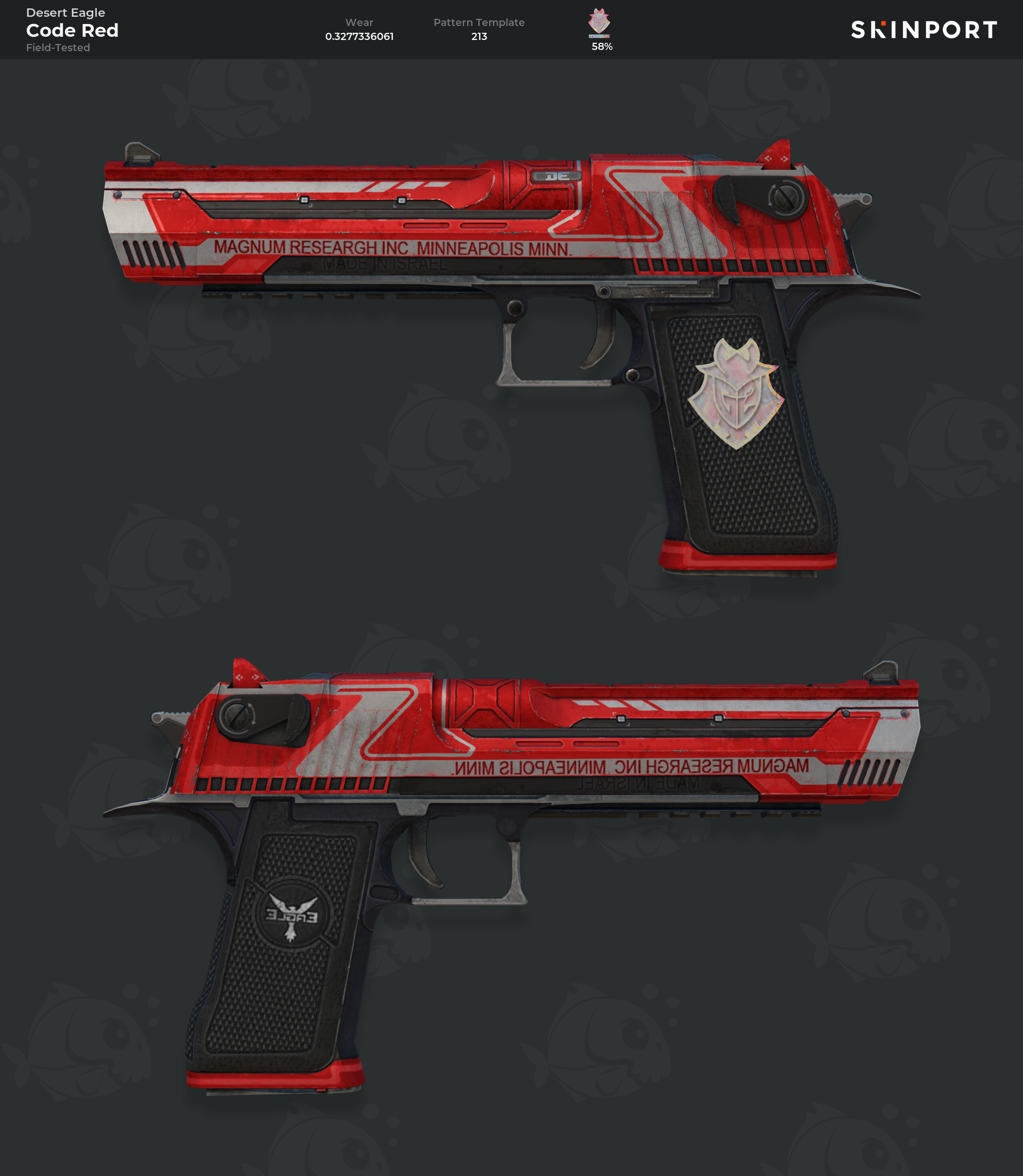 Desert Eagle | Code Red (Field-Tested) - Counter-Strike 2 - Skinport