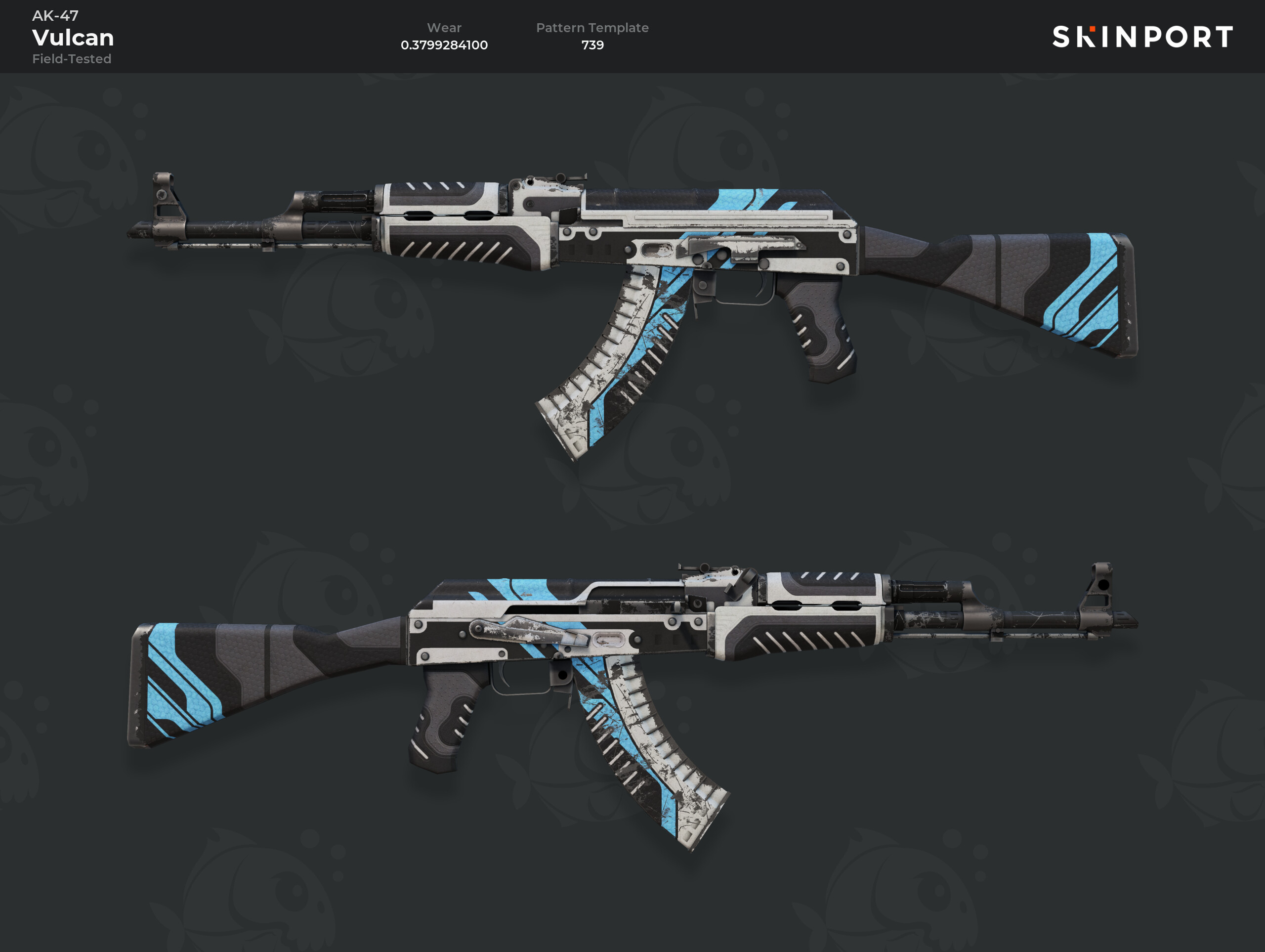 AK-47 | Vulcan (Field-Tested) - Counter-Strike 2 - Skinport