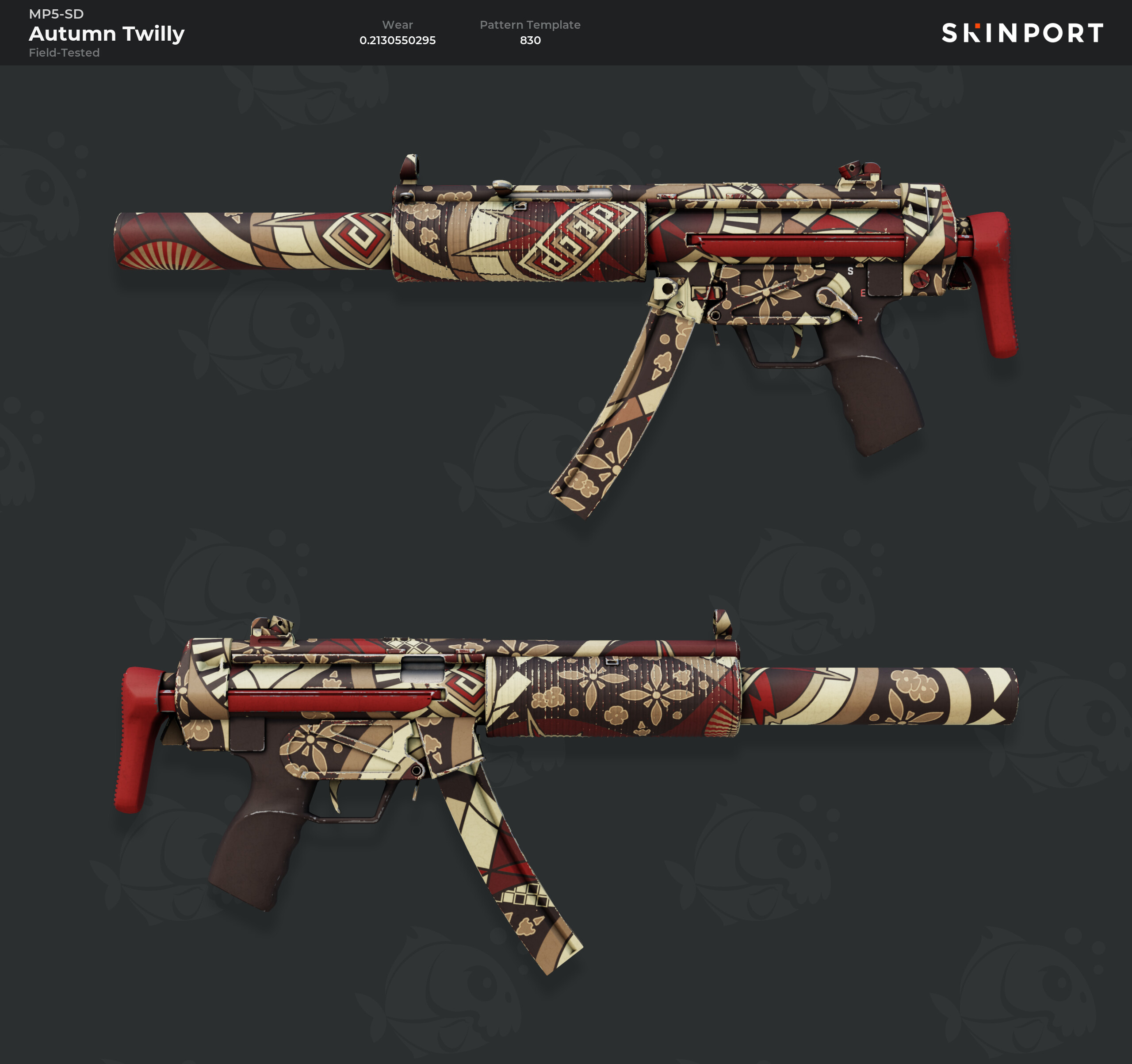 MP5-SD | Autumn Twilly (Field-Tested) - Counter-Strike 2 - Skinport