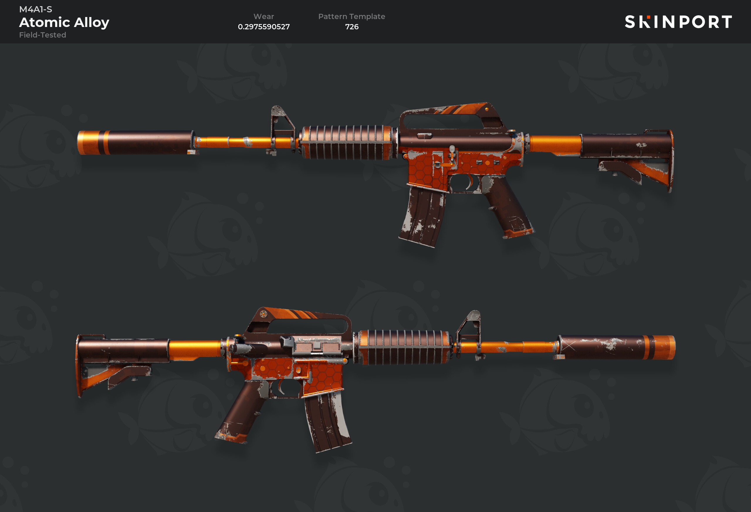 M4A1-S | Atomic Alloy (Field-Tested) - Counter-Strike 2 - Skinport