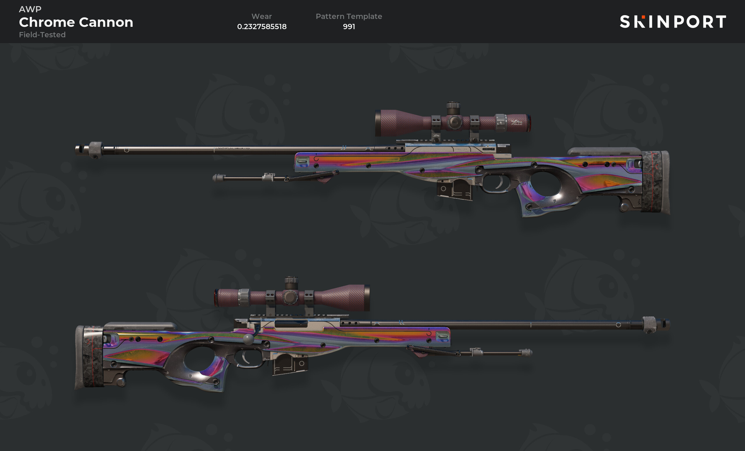 AWP | Chrome Cannon (Field-Tested) - Counter-Strike 2 - Skinport