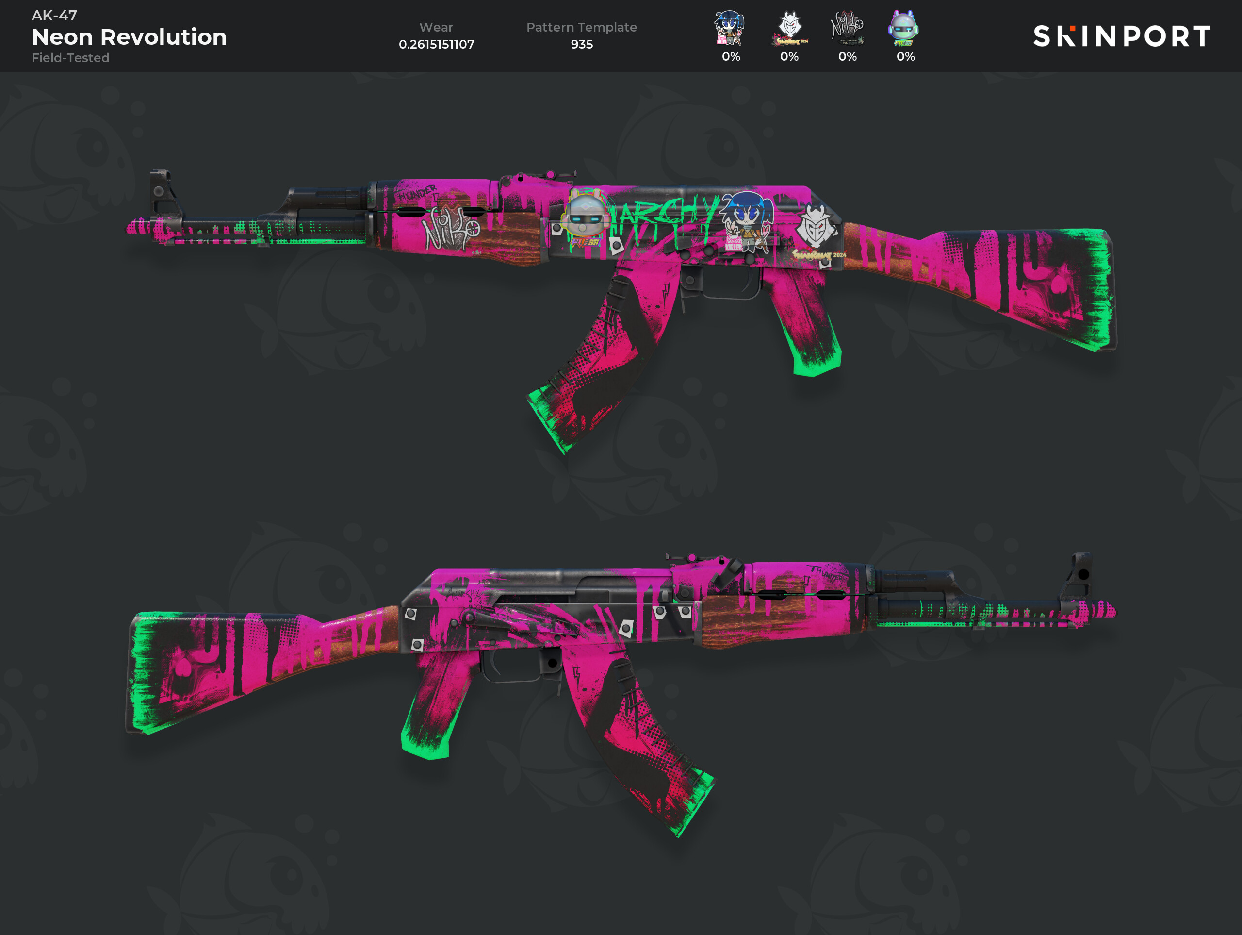 AK-47 | Neon Revolution (Field-Tested) - Counter-Strike 2 - Skinport