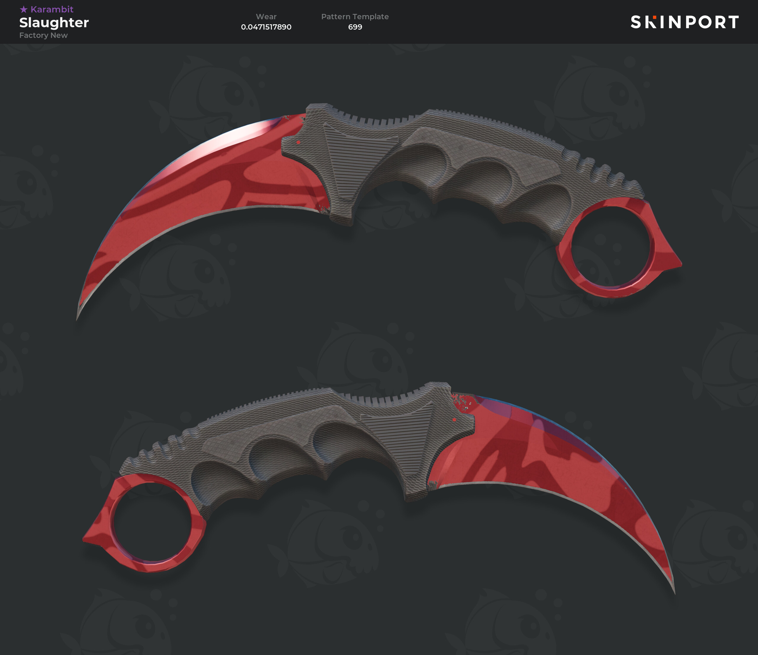爪子刀（★） | 屠夫 (崭新出厂) - Counter-Strike 2 - Skinport