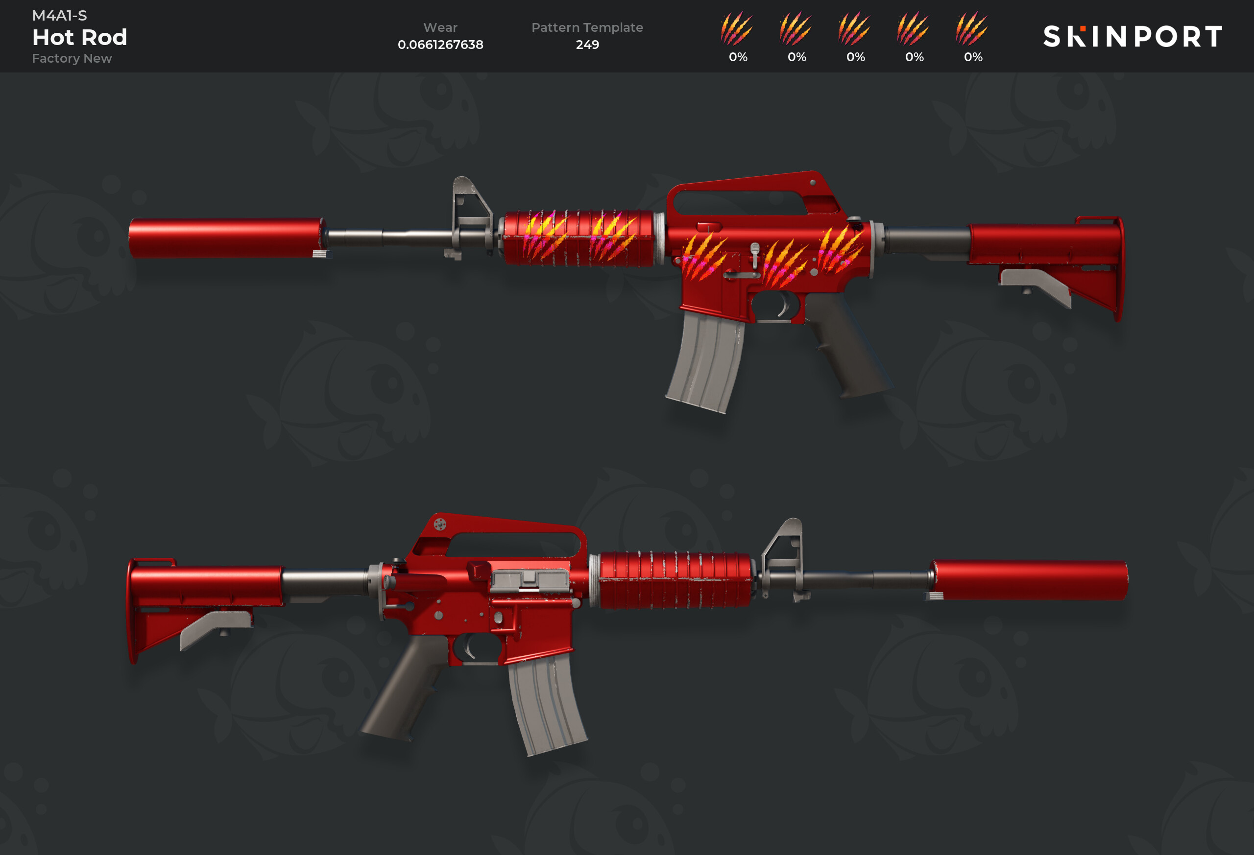 M4A1-S | Hot Rod (Factory New) - Counter-Strike 2 - Skinport