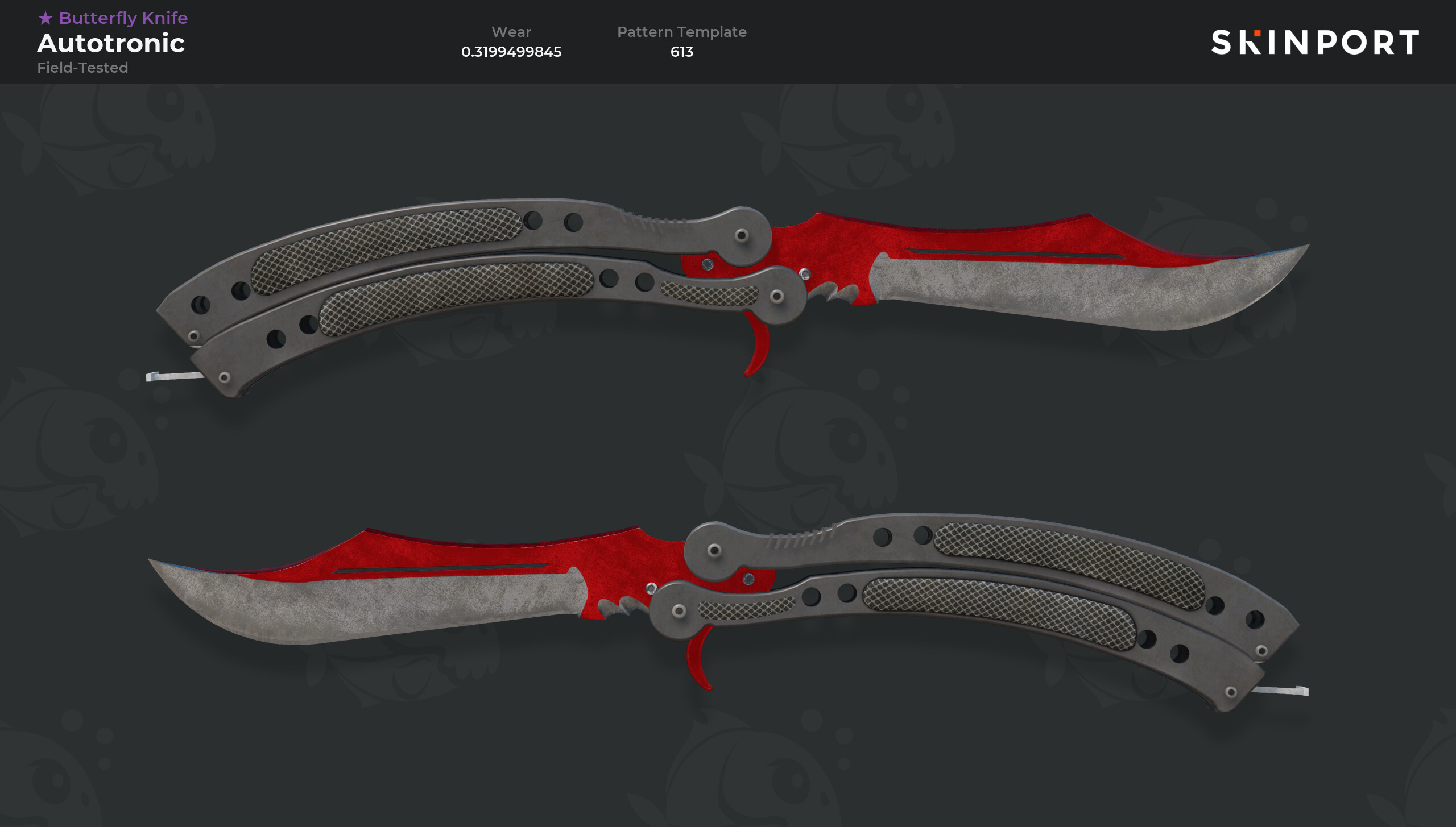 Butterfly Knife | Autotronic (Field-Tested) - Counter-Strike 2 - Skinport