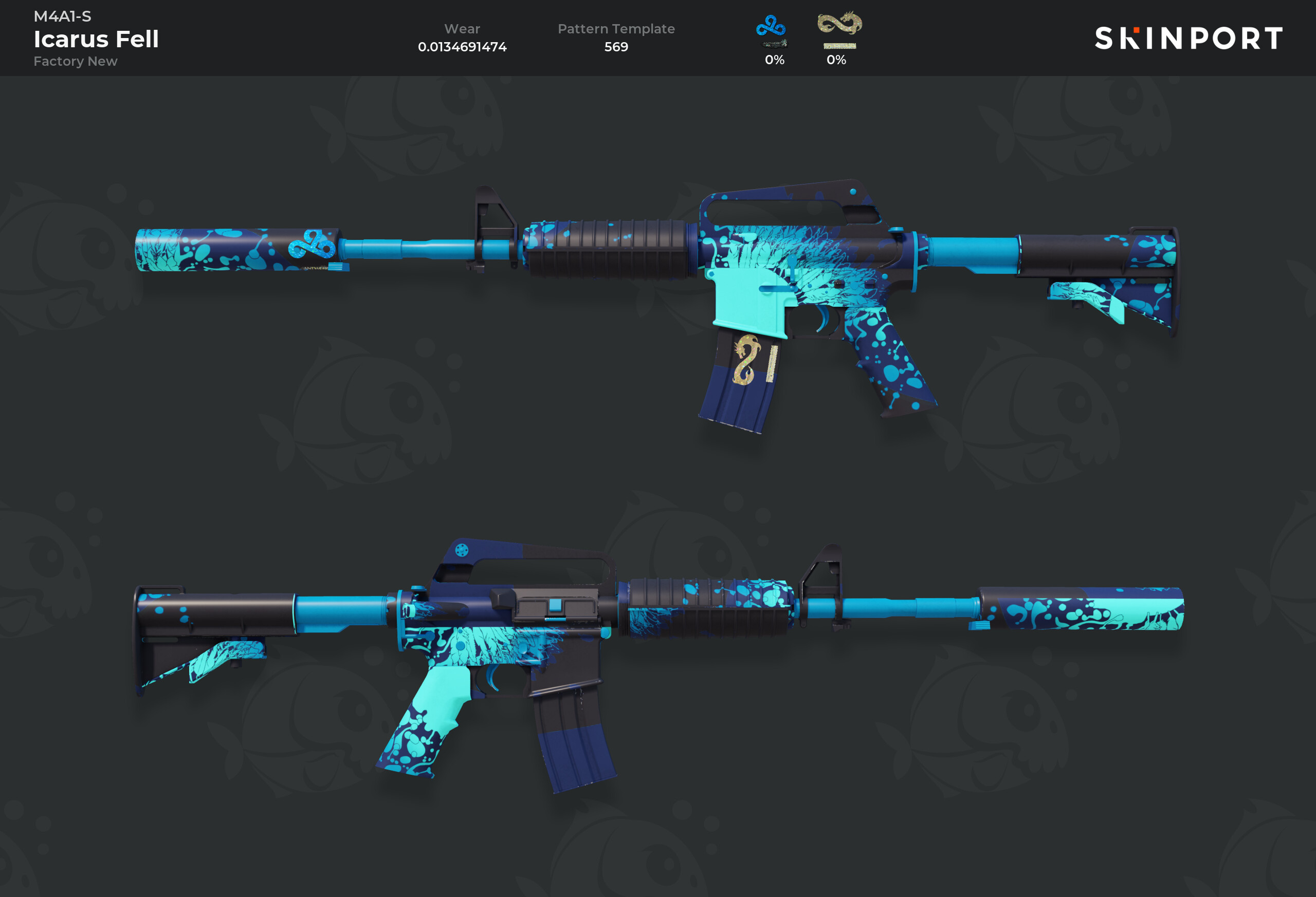 M4A1-S | Icarus Fell (Factory New) - Counter-Strike 2 - Skinport