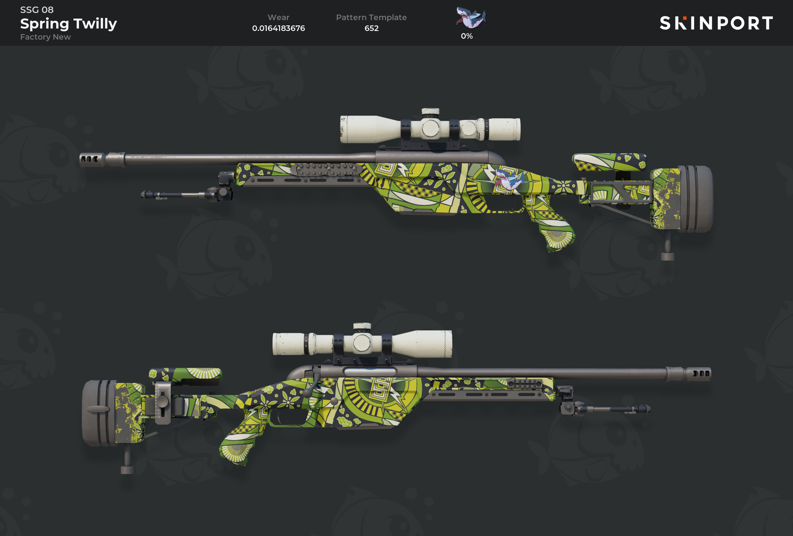 SSG 08 | Spring Twilly (Factory New) - Counter-Strike 2 - Skinport