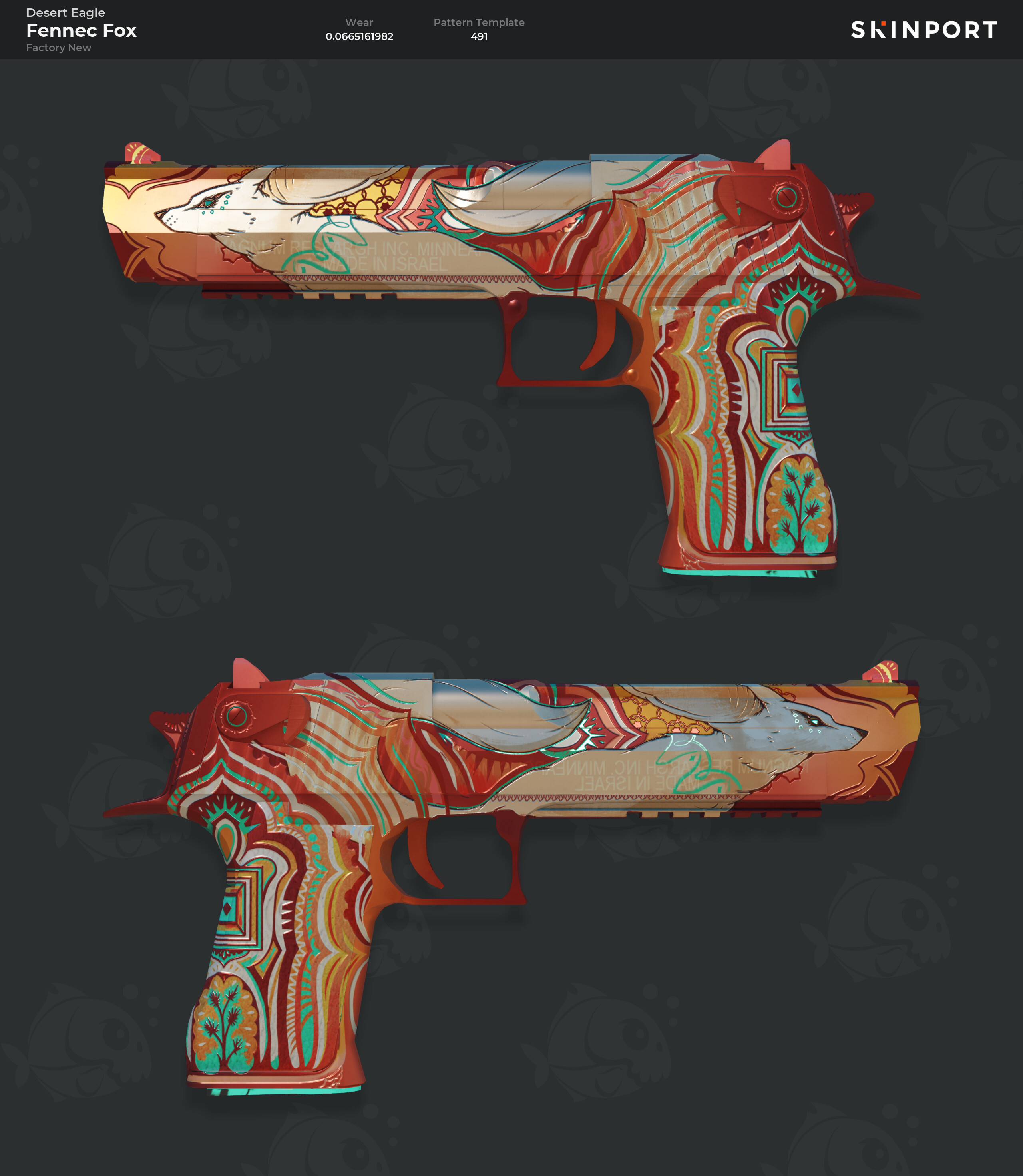 Desert Eagle | Fennec Fox (Factory New) - Counter-Strike 2 - Skinport