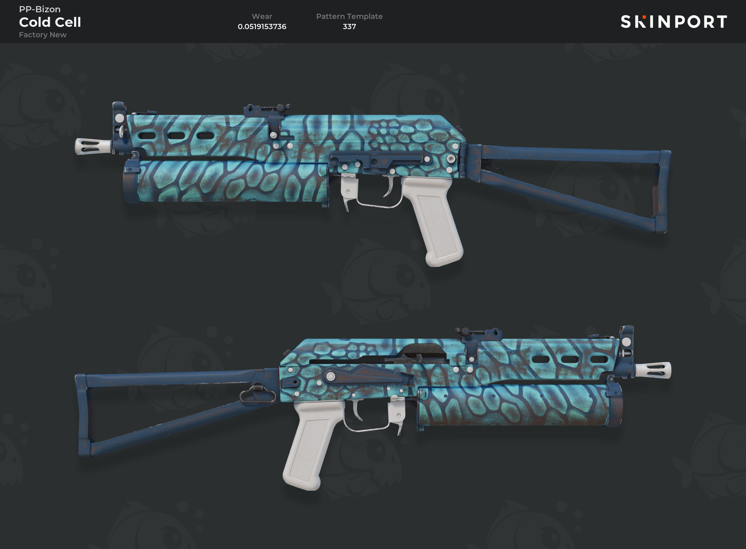 PP-Bizon | Cold Cell (Factory New) - Counter-Strike 2 - Skinport