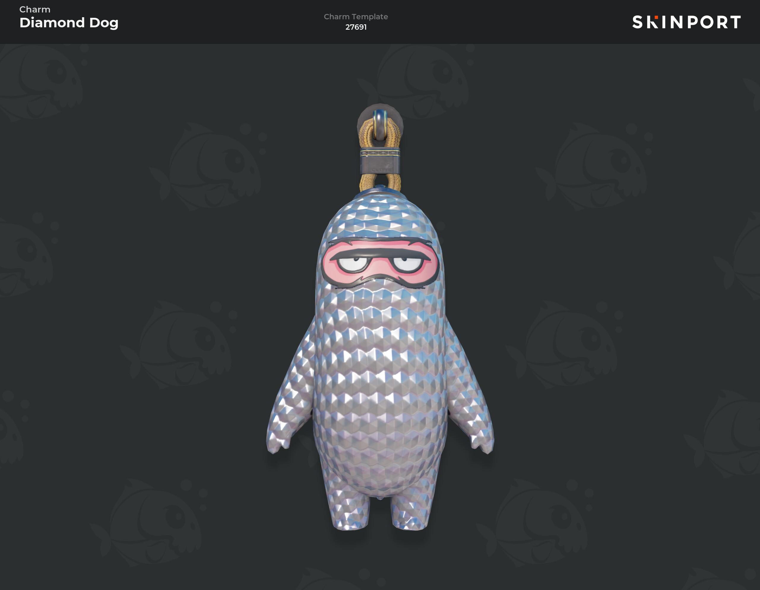 Charm | Diamond Dog - Counter-Strike 2 - Skinport