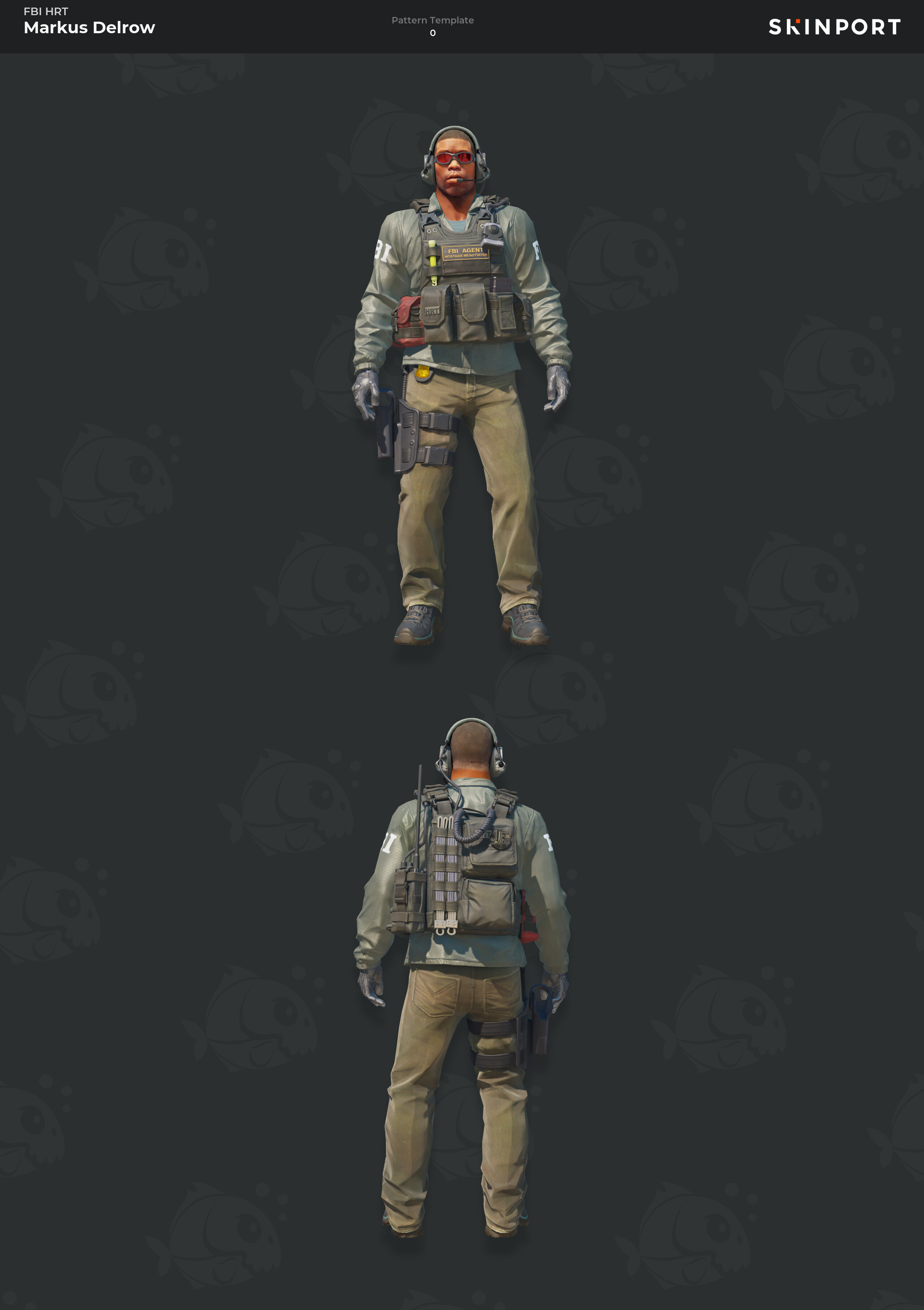 Markus Delrow | FBI HRT - Counter-Strike 2 - Skinport