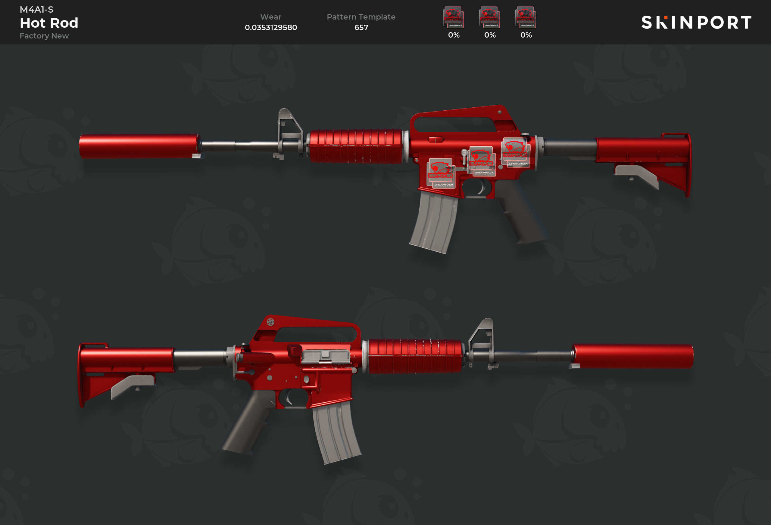 M4A1-S | Hot Rod (Factory New) - Counter-Strike 2 - Skinport