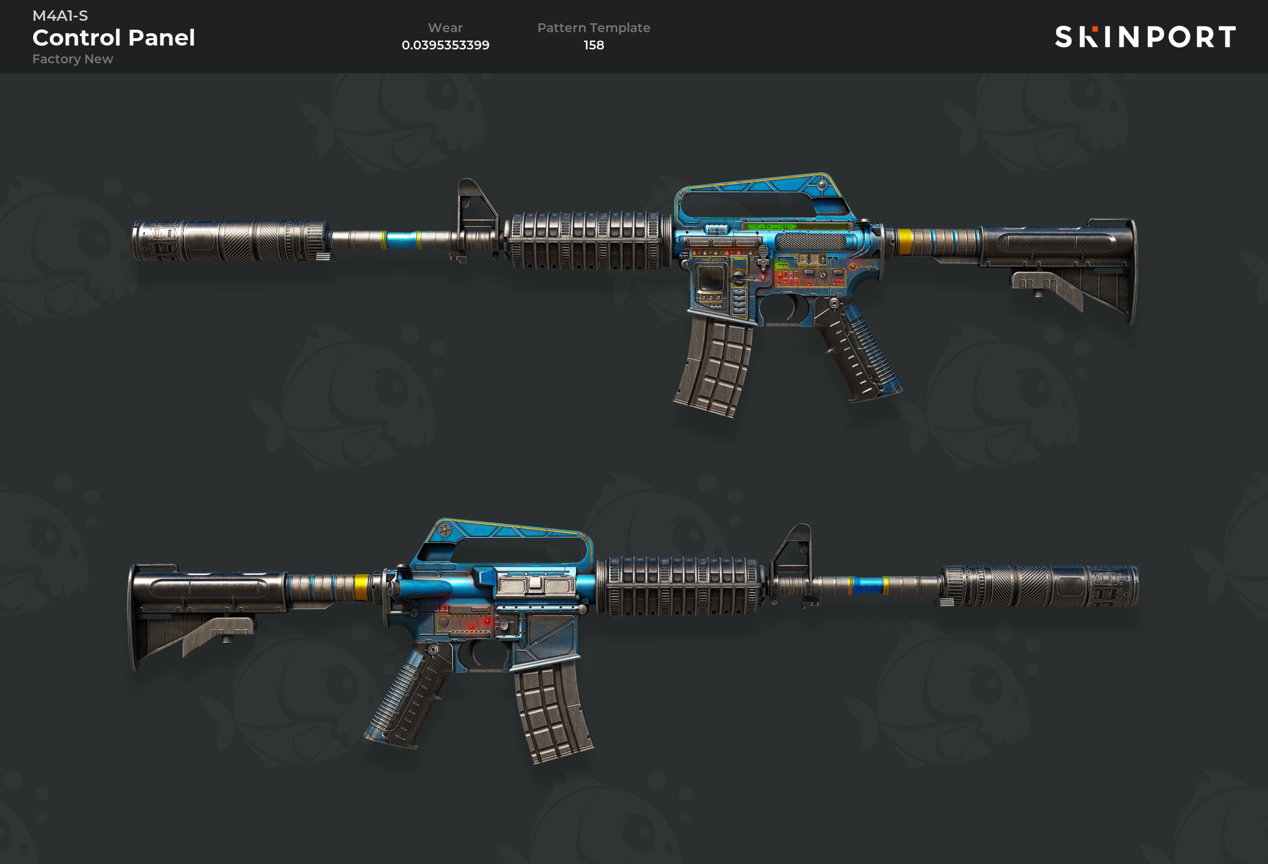 M4A1-S | Control Panel (Factory New) - Counter-Strike 2 - Skinport