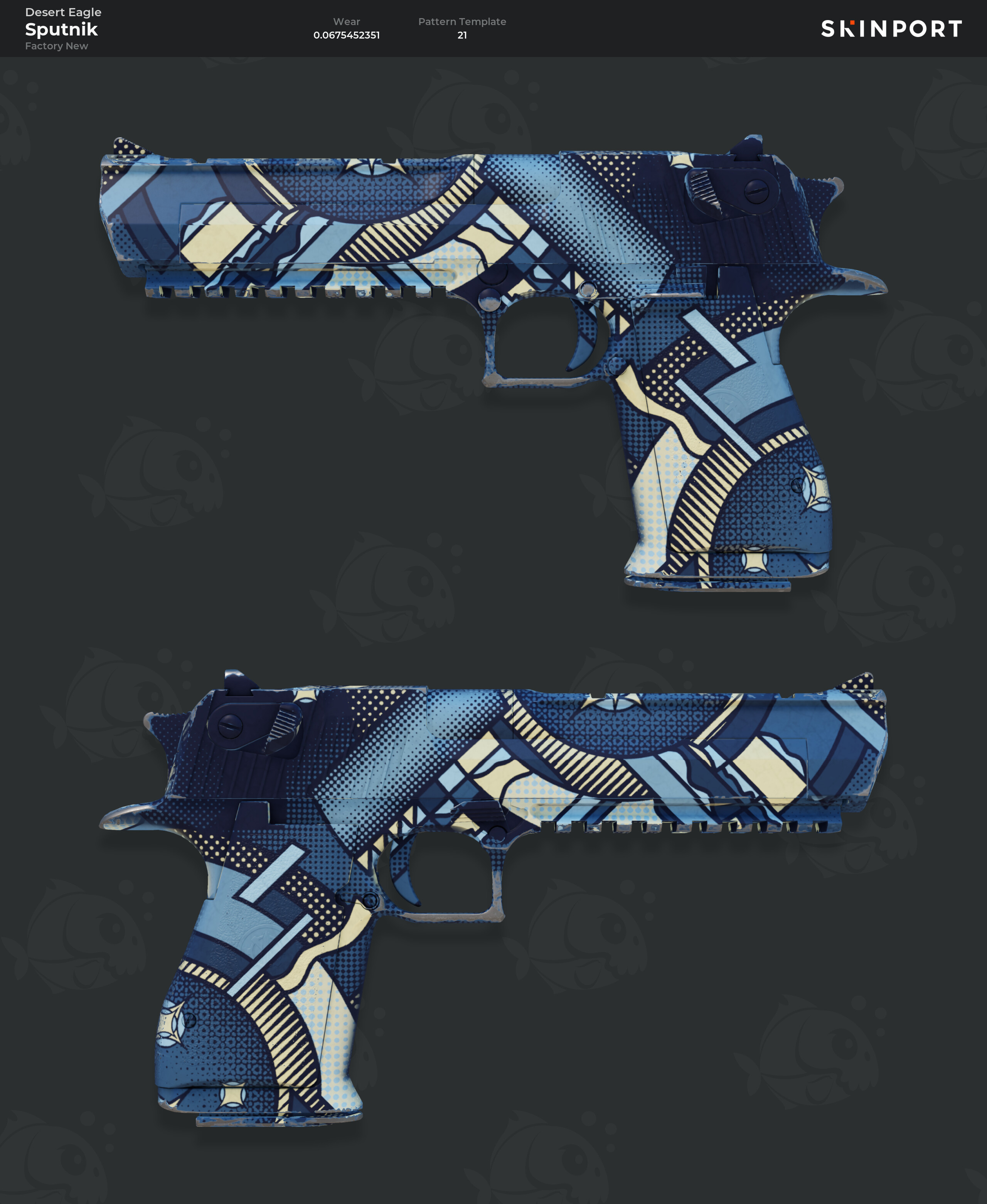 Desert Eagle | Sputnik (Factory New) - Counter-Strike 2 - Skinport