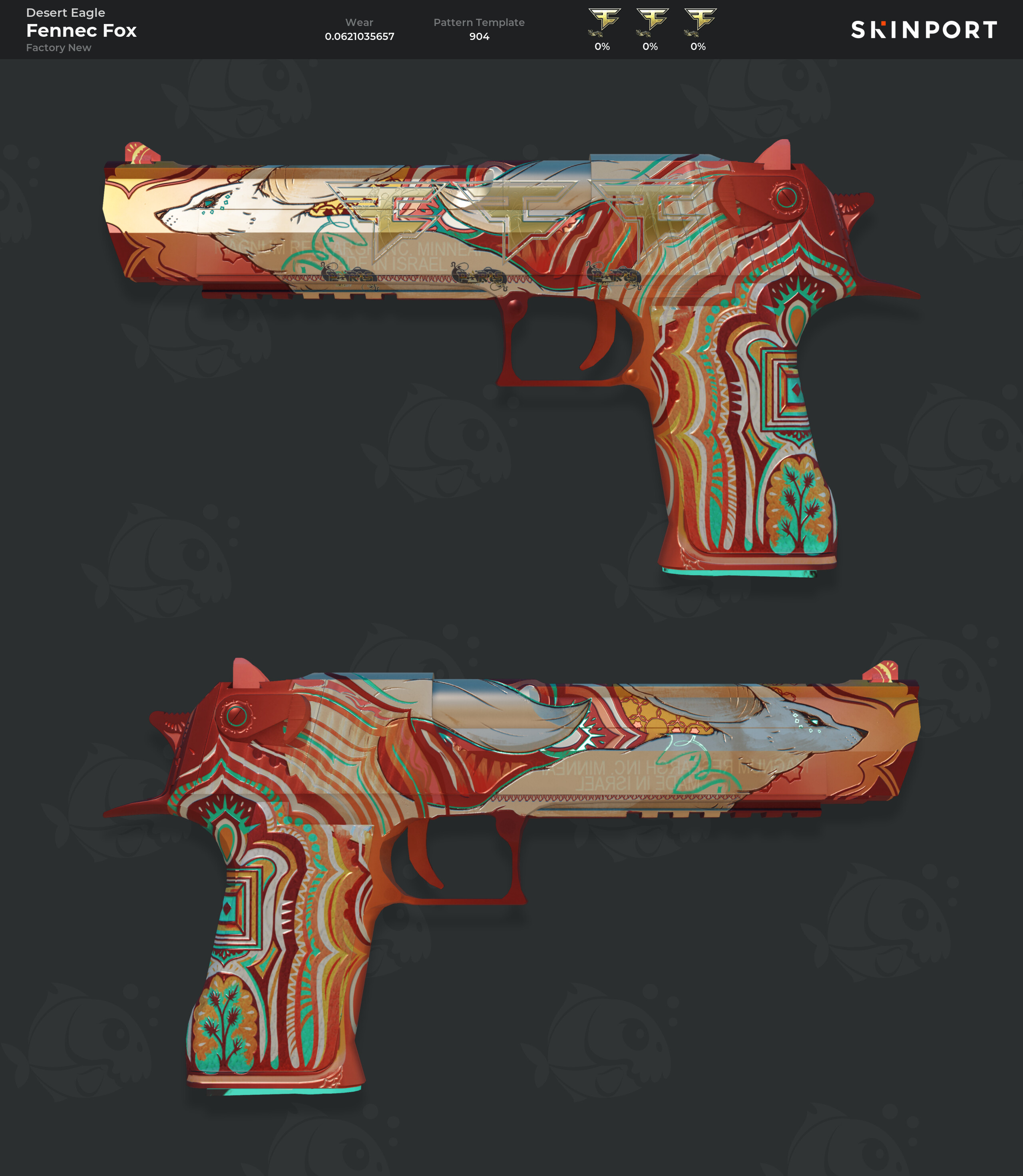 Desert Eagle | Fennec Fox (Factory New) - Counter-Strike 2 - Skinport