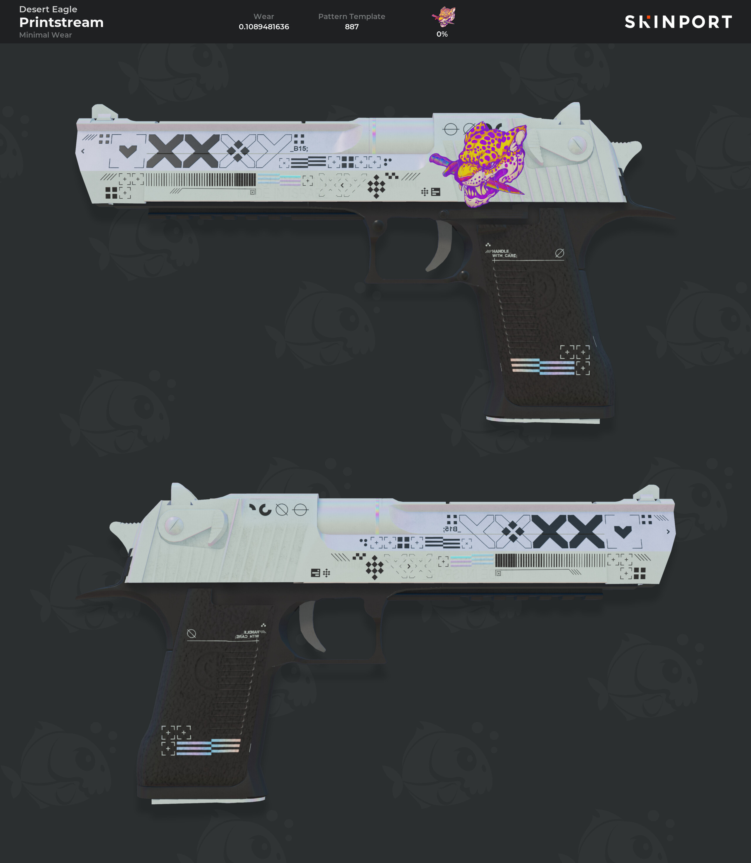 Desert Eagle | Printstream (Minimale Gebrauchsspuren) - Counter-Strike 2 - Skinport