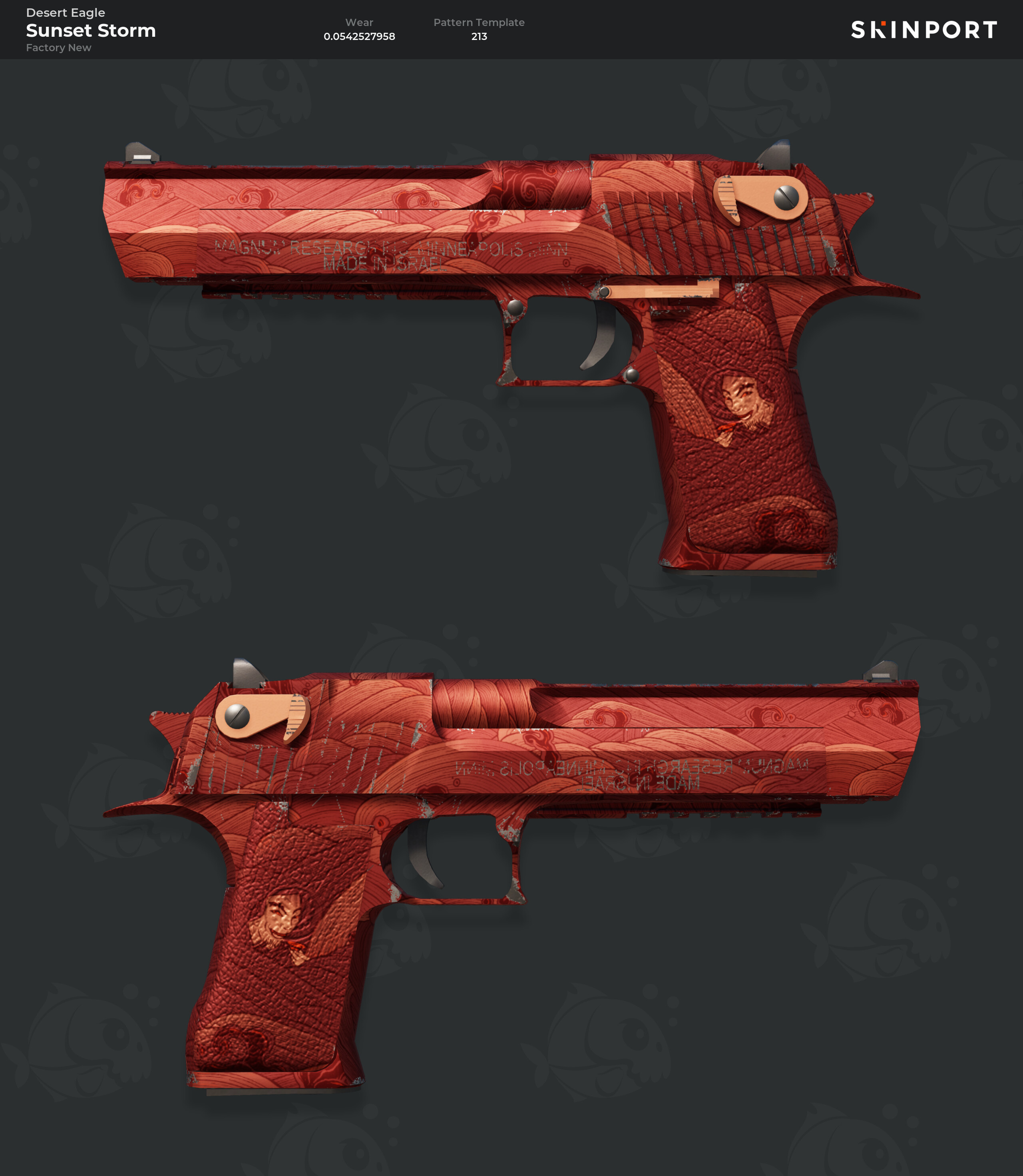 Desert Eagle | Sunset Storm 弐 (Factory New) - Counter-Strike 2 - Skinport