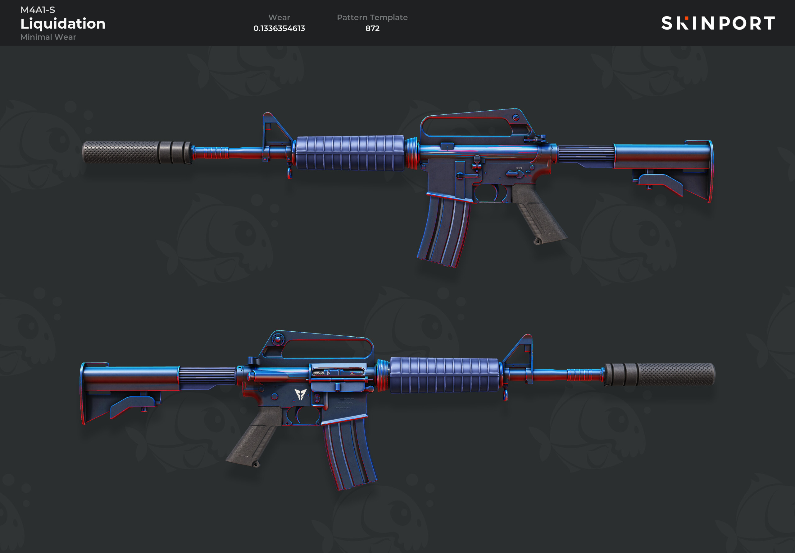 M4A1-S | Liquidation (Minimal Wear) - Counter-Strike 2 - Skinport