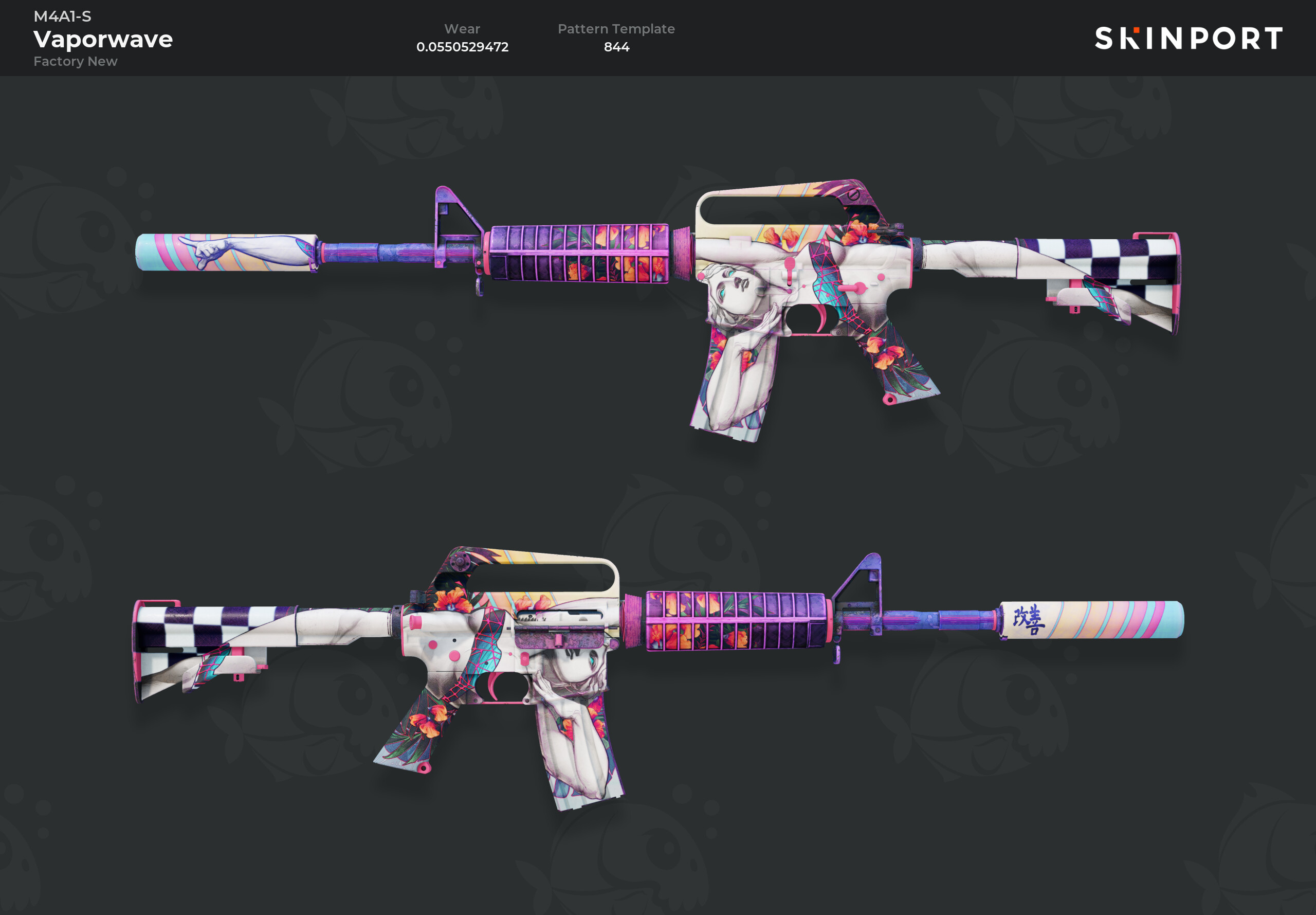 M4A1-S | Vaporwave (Factory New) - Counter-Strike 2 - Skinport