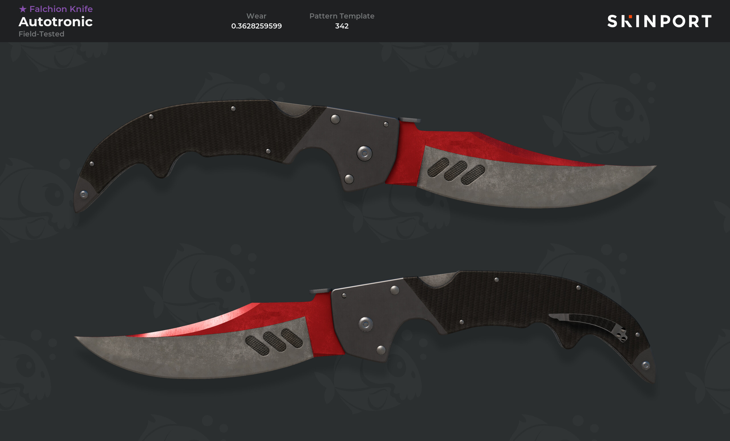 Falchion Knife | Autotronic (Field-Tested) - Counter-Strike 2 - Skinport