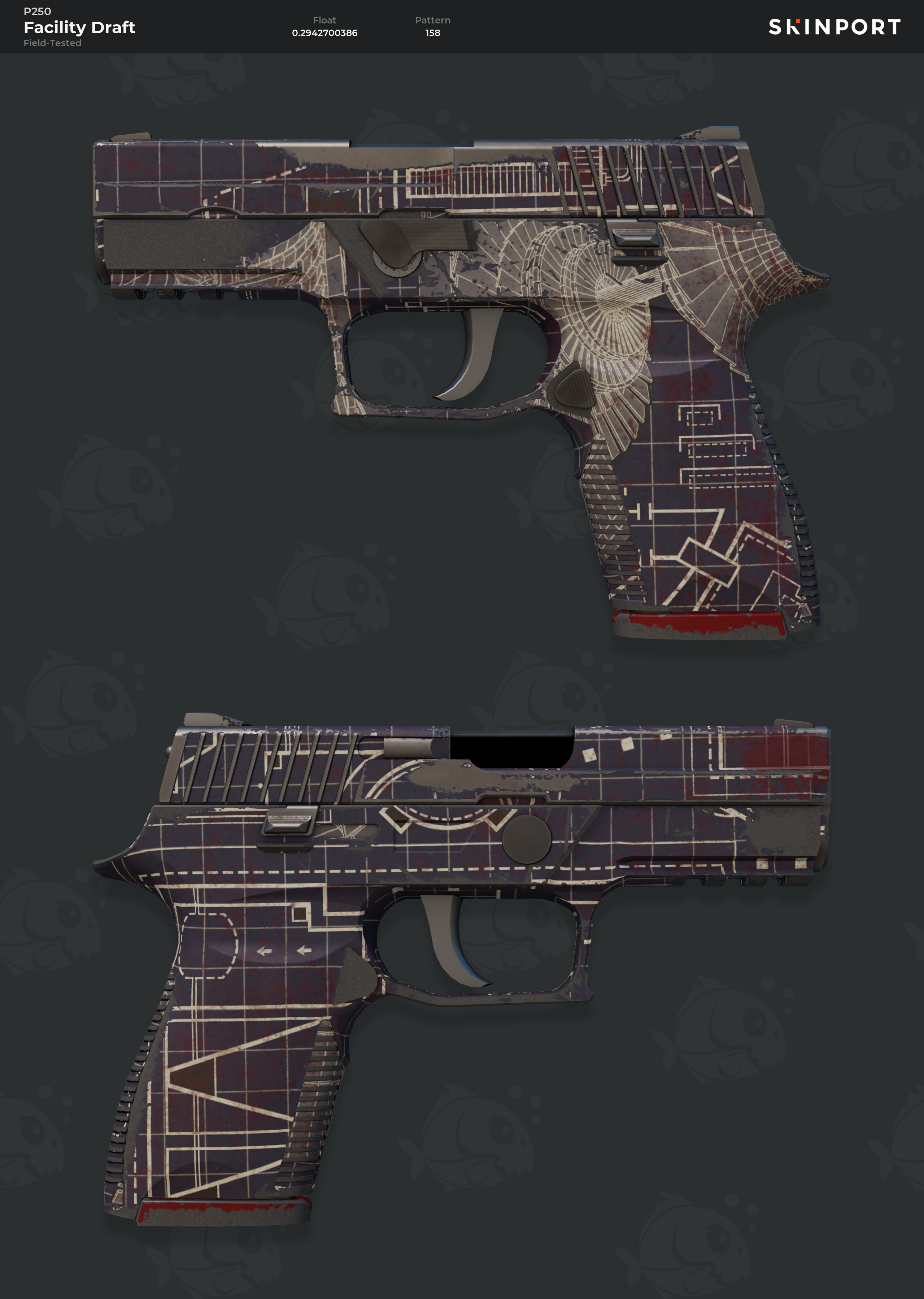 P250 | Facility Draft (Field-Tested) - Counter-Strike 2 - Skinport