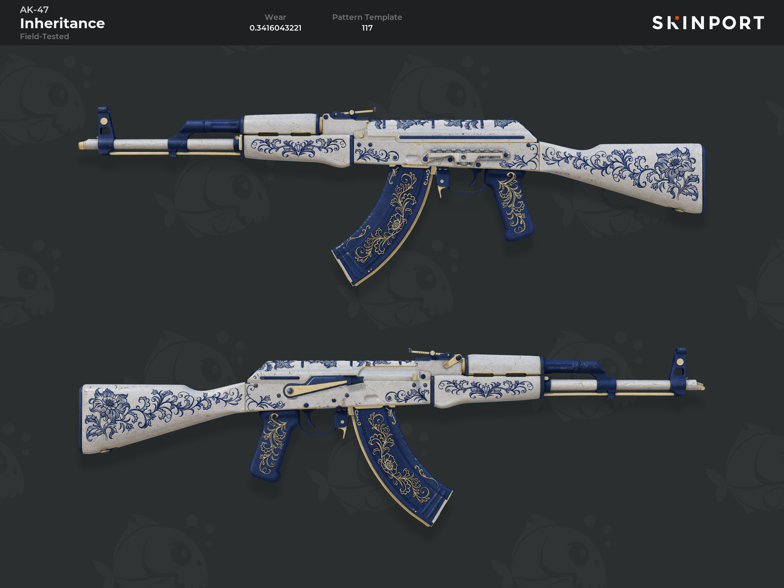 AK-47 | Inheritance (Field-Tested) - Counter-Strike 2 - Skinport