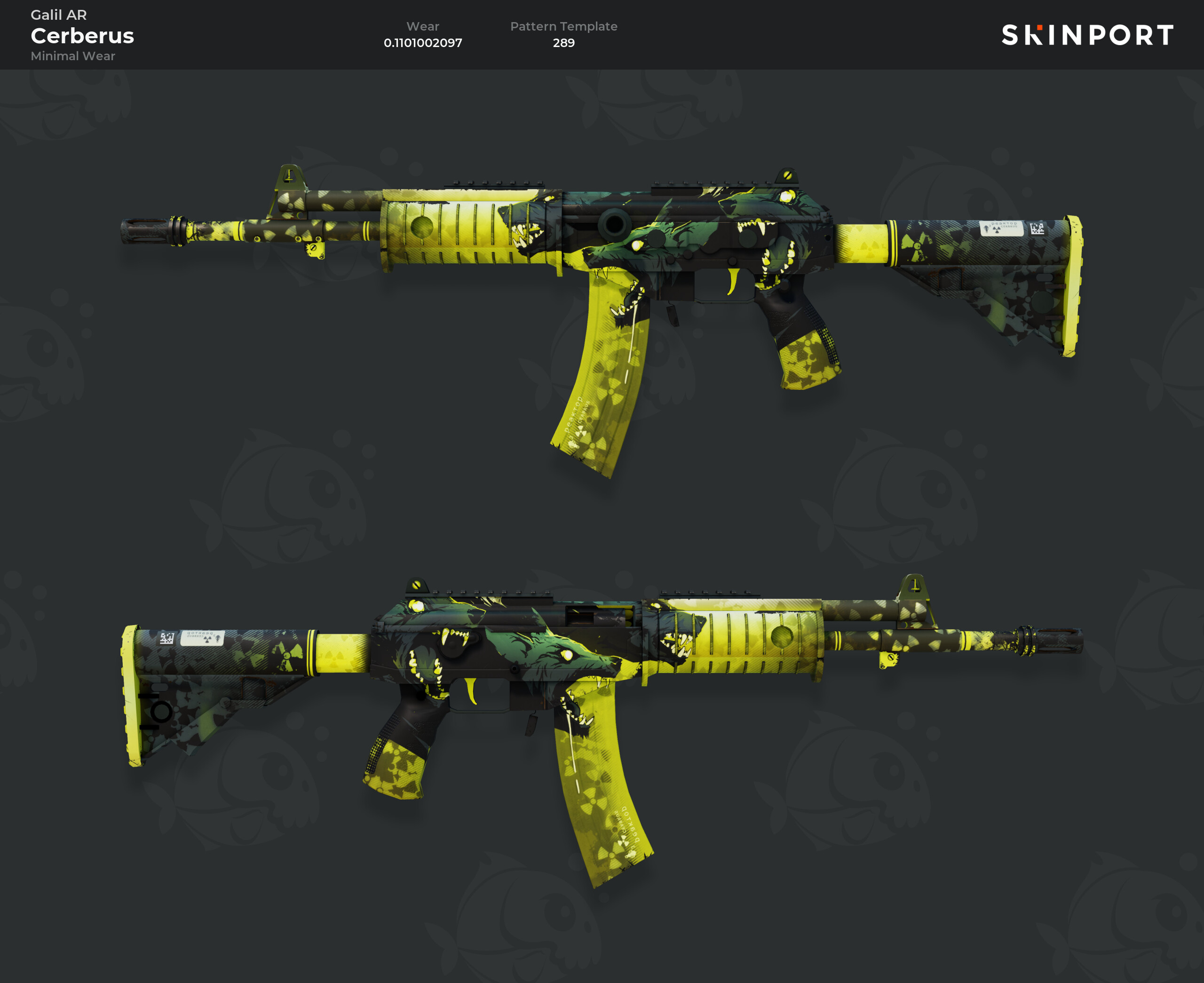 Galil AR | Cerberus (Minimal Wear) - Counter-Strike 2 - Skinport