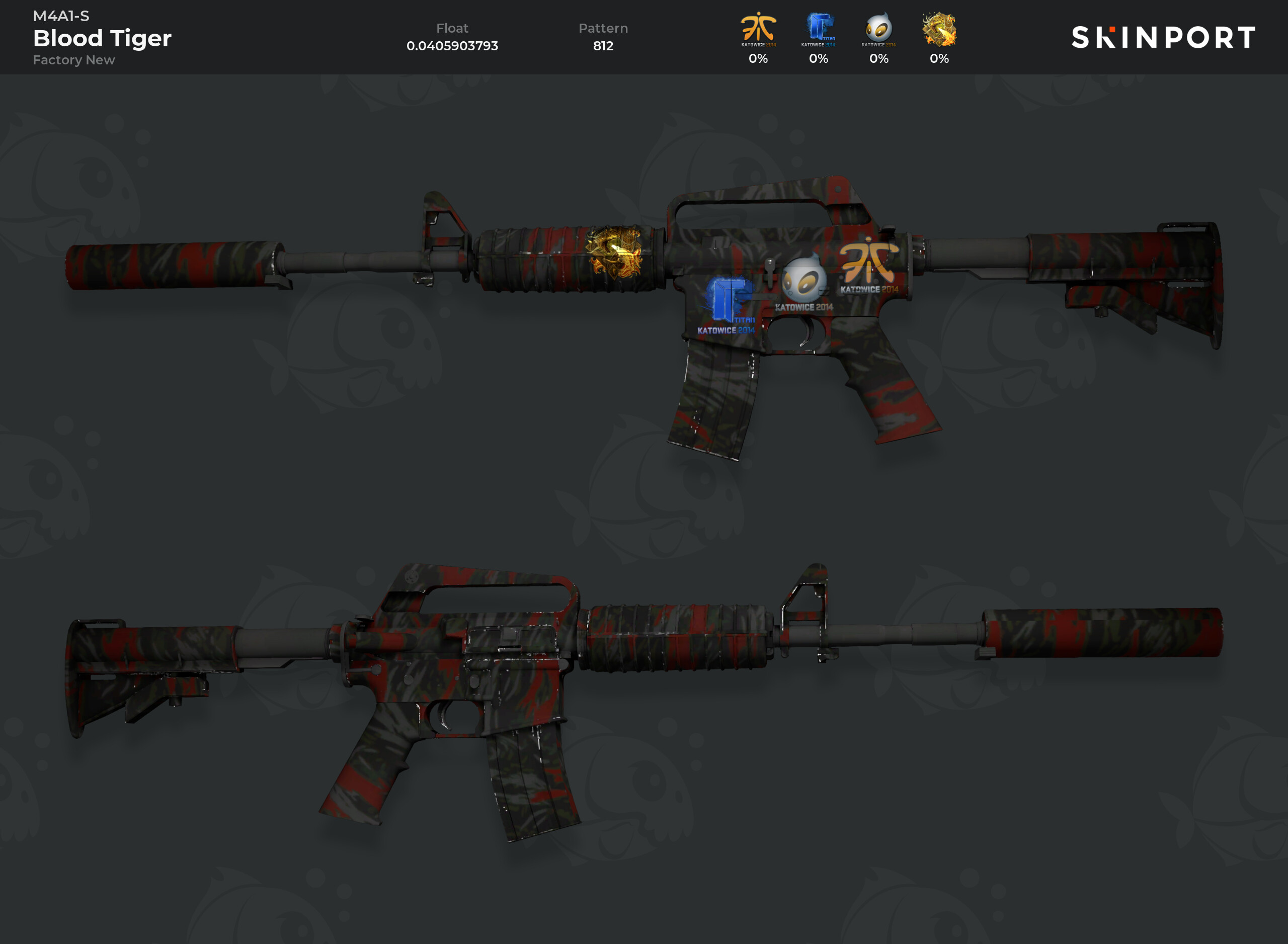 [PC] M4A1-S | Blood Tiger (FN) w/ Titan Holo : r/GlobalOffensiveTrade