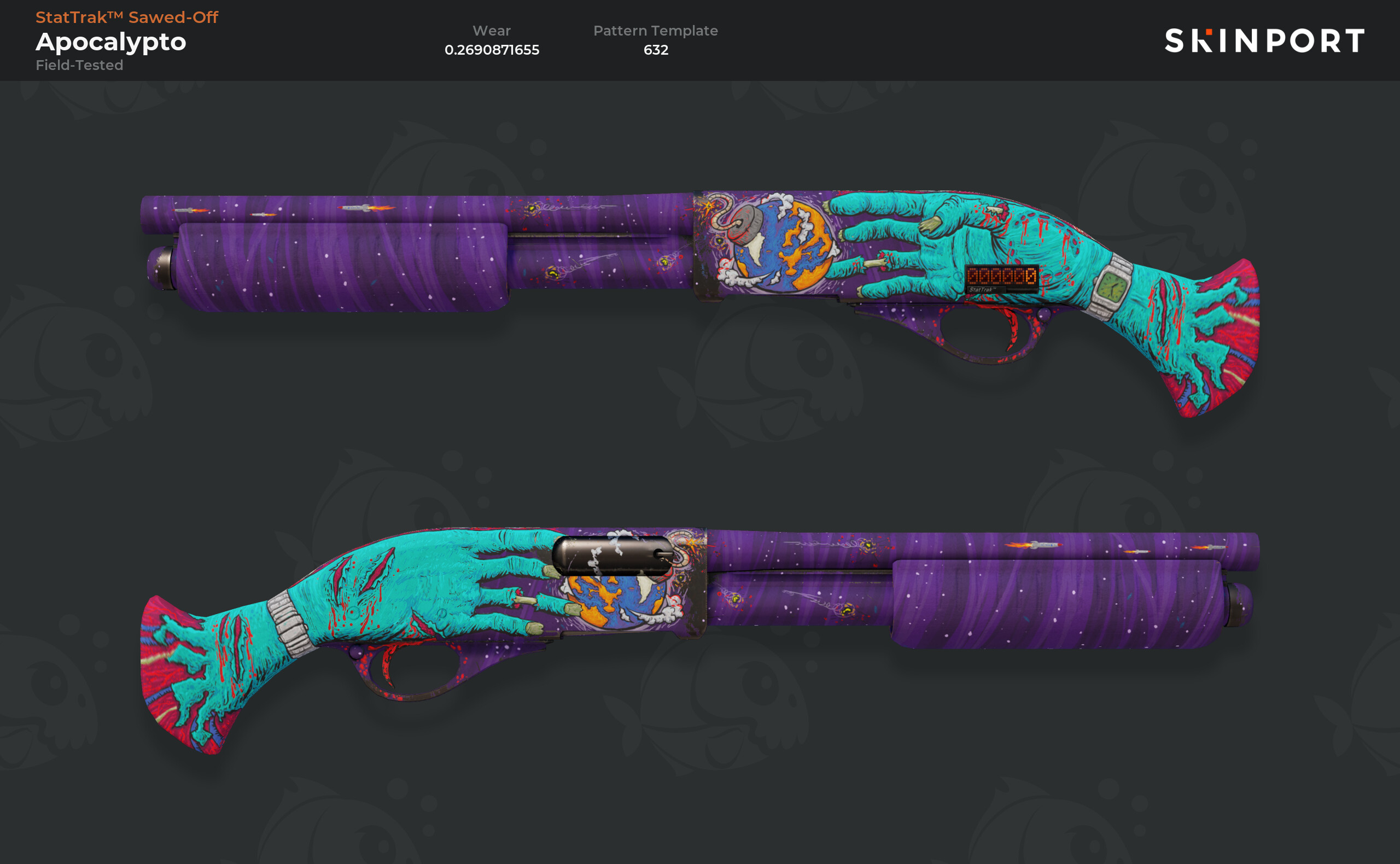 Купить StatTrak™ Sawed-Off | Apocalypto (Field-Tested) - цена 0.87 ...