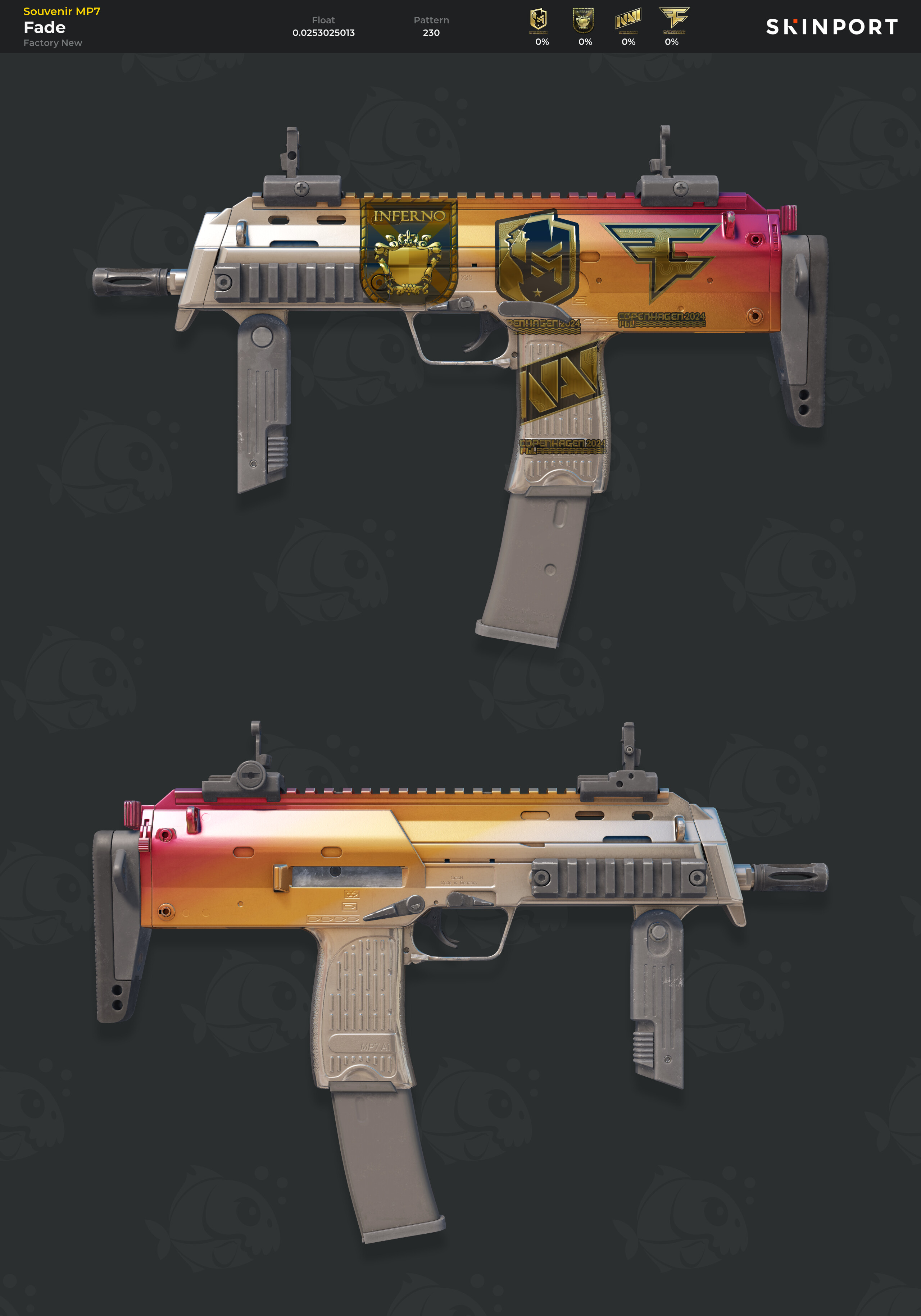 [PC] Souvenir MP7 | 80% Fade : r/GlobalOffensiveTrade